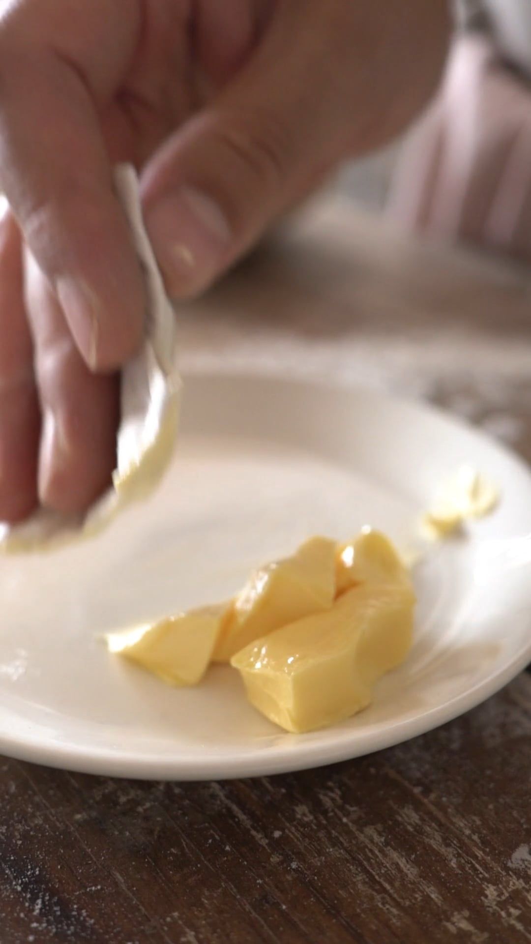 A Person Rubbing Butter on a Baking Pan Free Stock Video Footage ...
