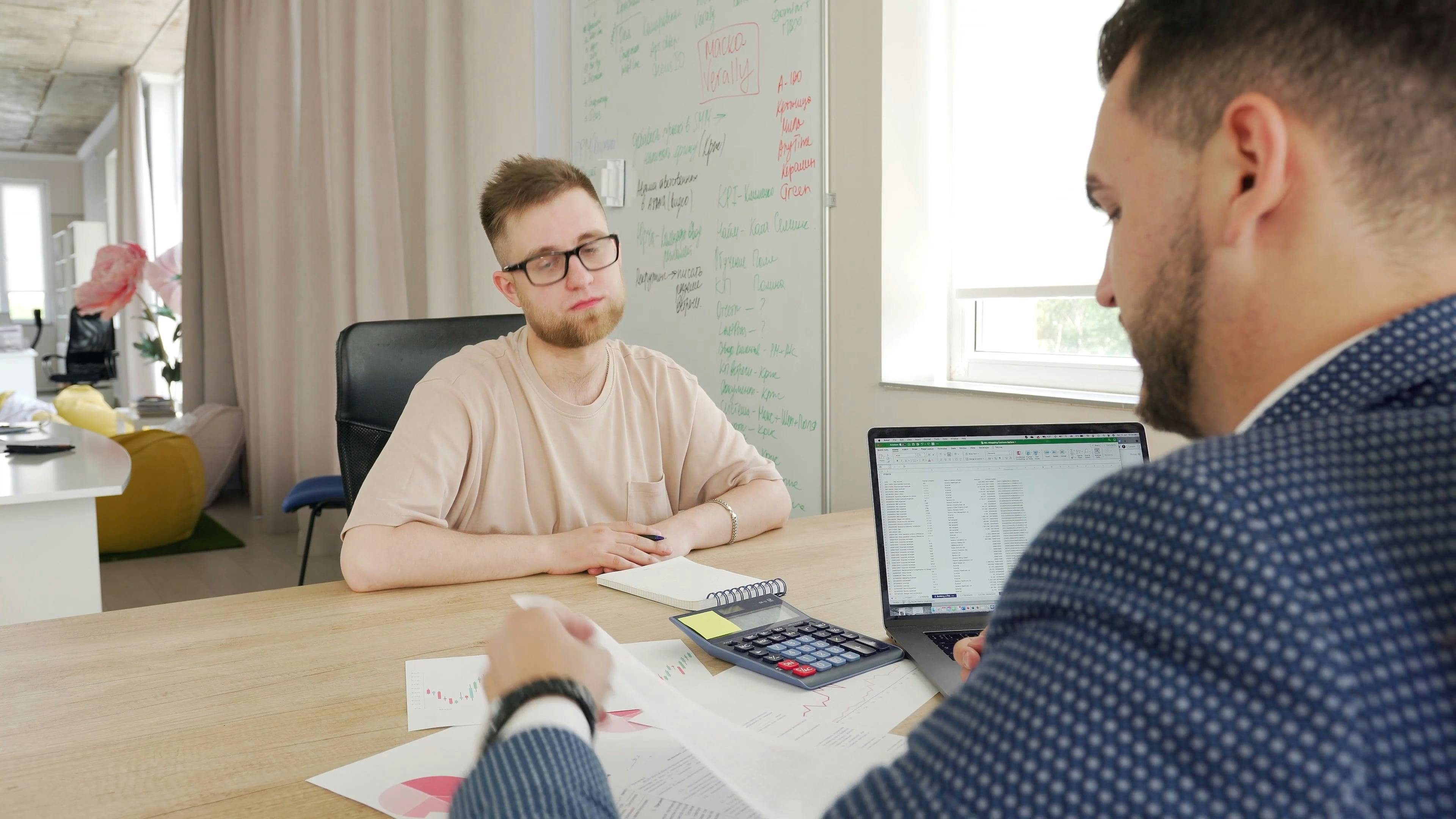 Two People Having A Conversation · Free Stock Video