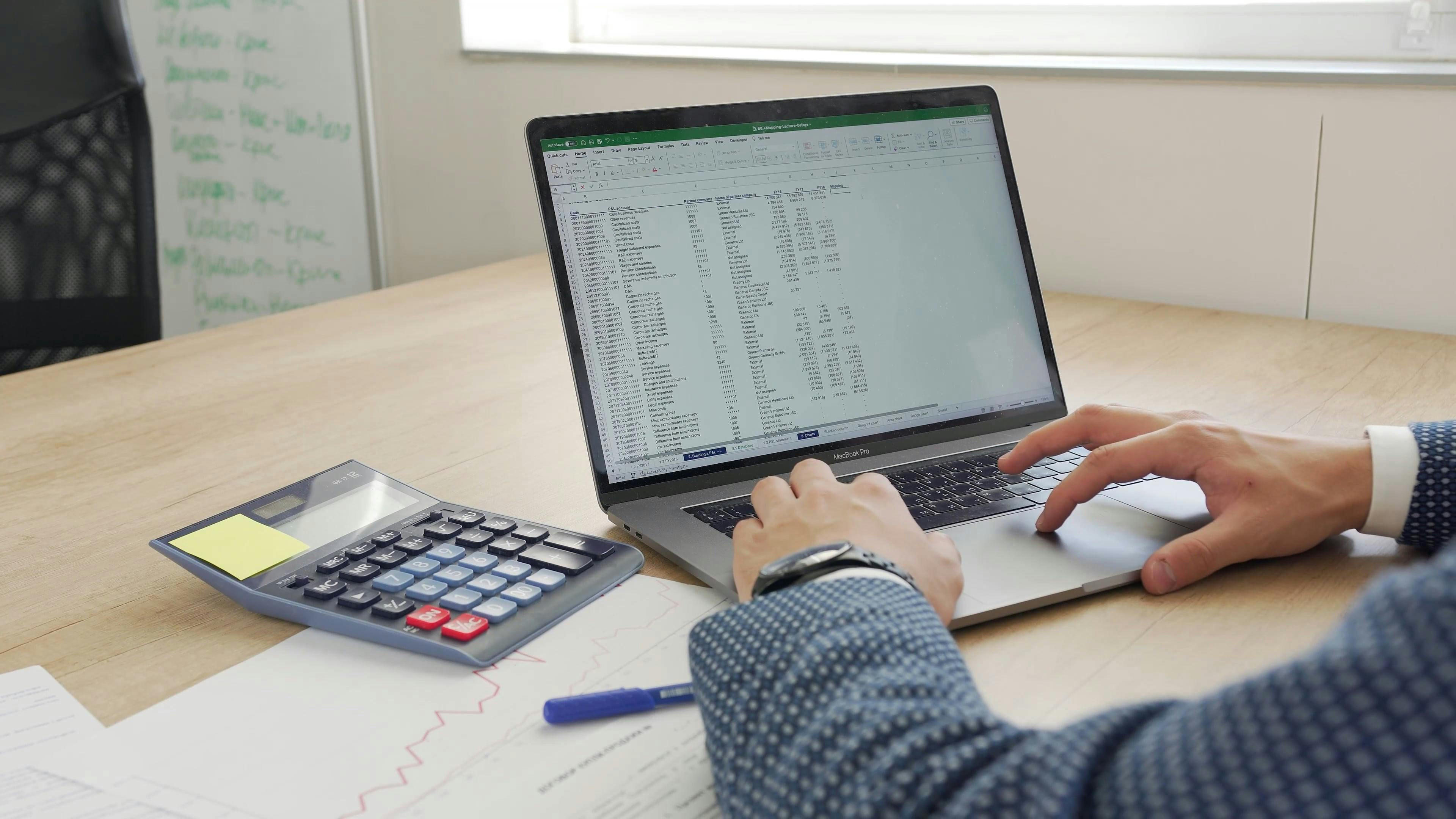 Close-up Footage of a Person Working Using Laptop Free Stock Video ...