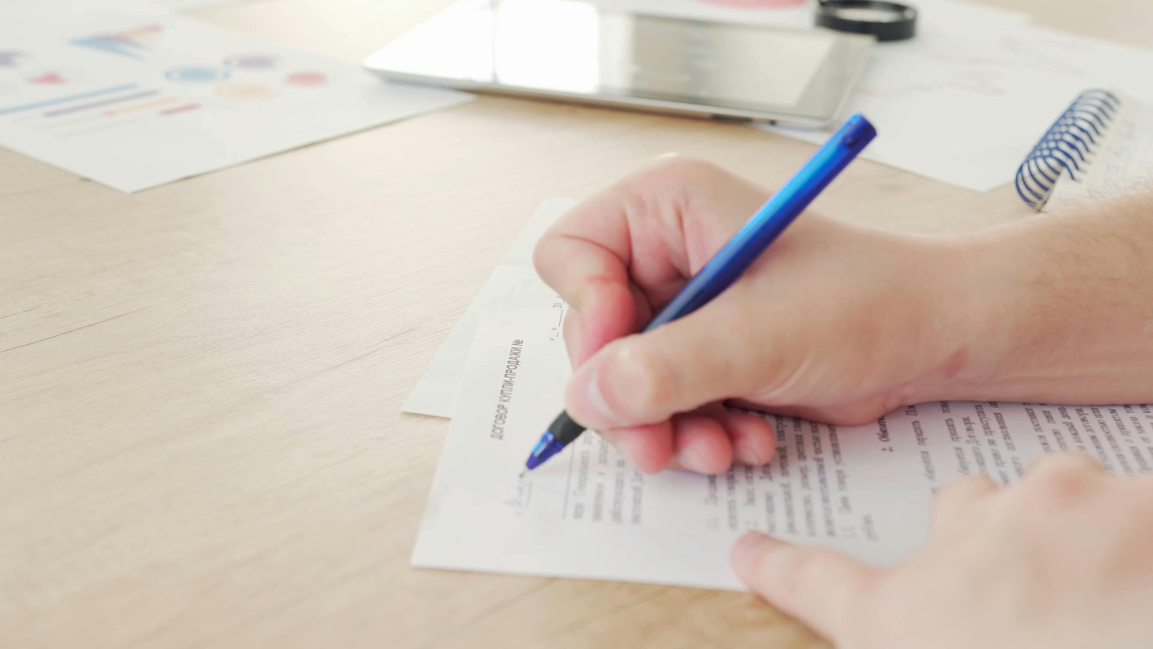 Handwritten And Signed Document Videos, Download The BEST Free 4k Stock ...