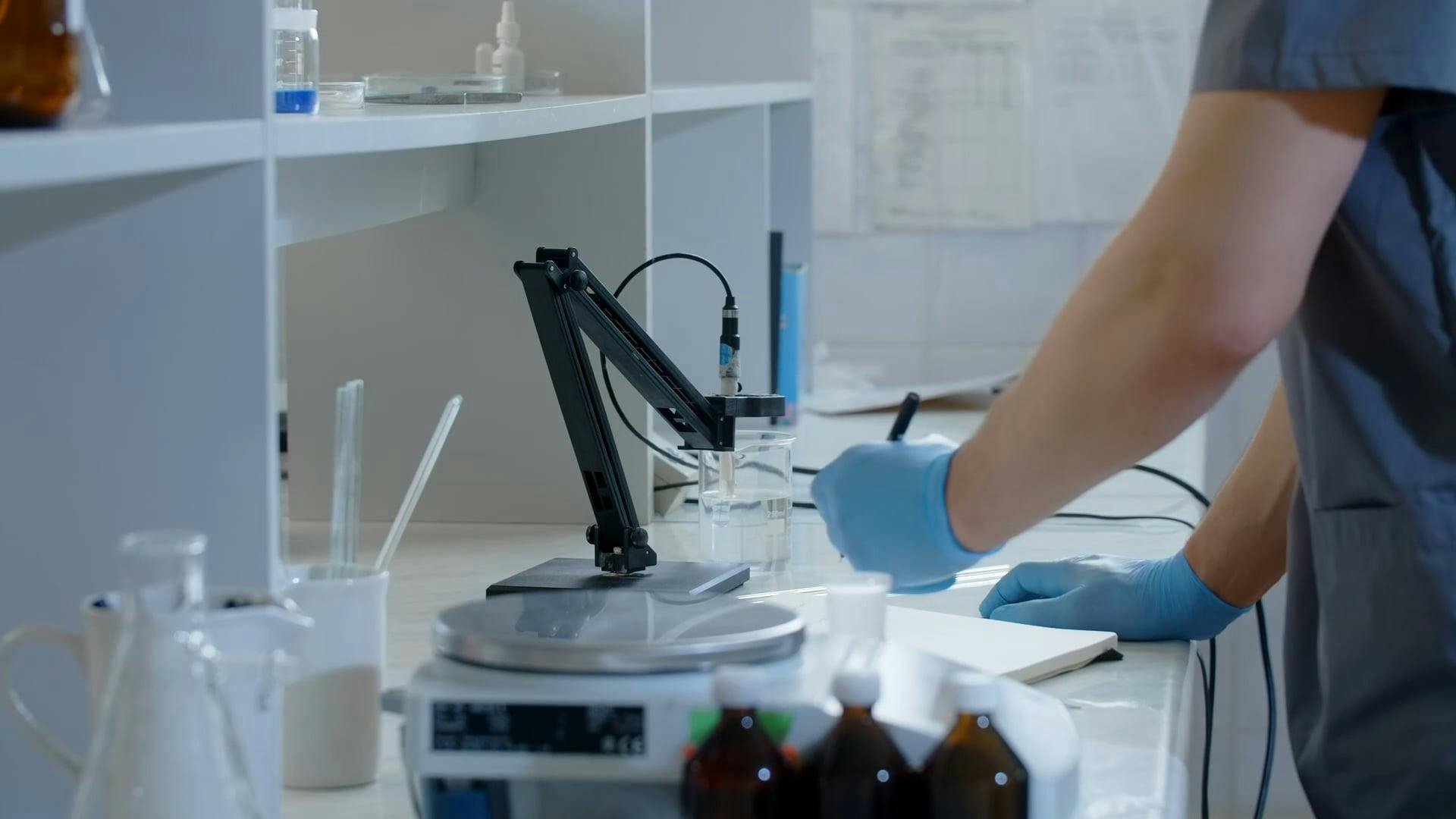 Lab Technician Taking Notes Free Stock Video Footage, Royalty-Free 4K ...