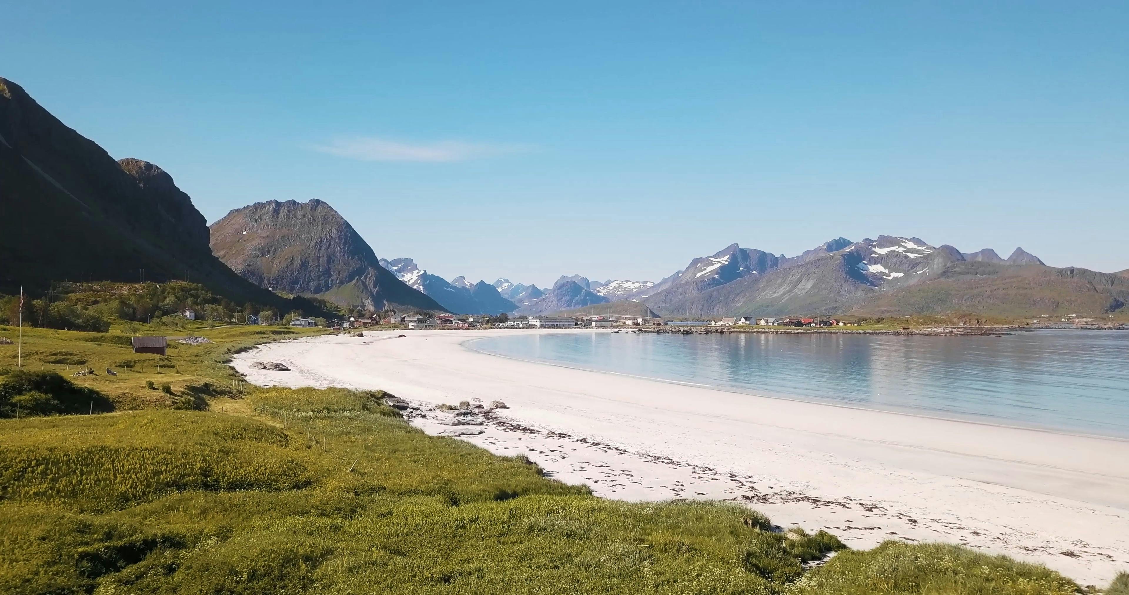 Aerial Footage of a Shore · Free Stock Video