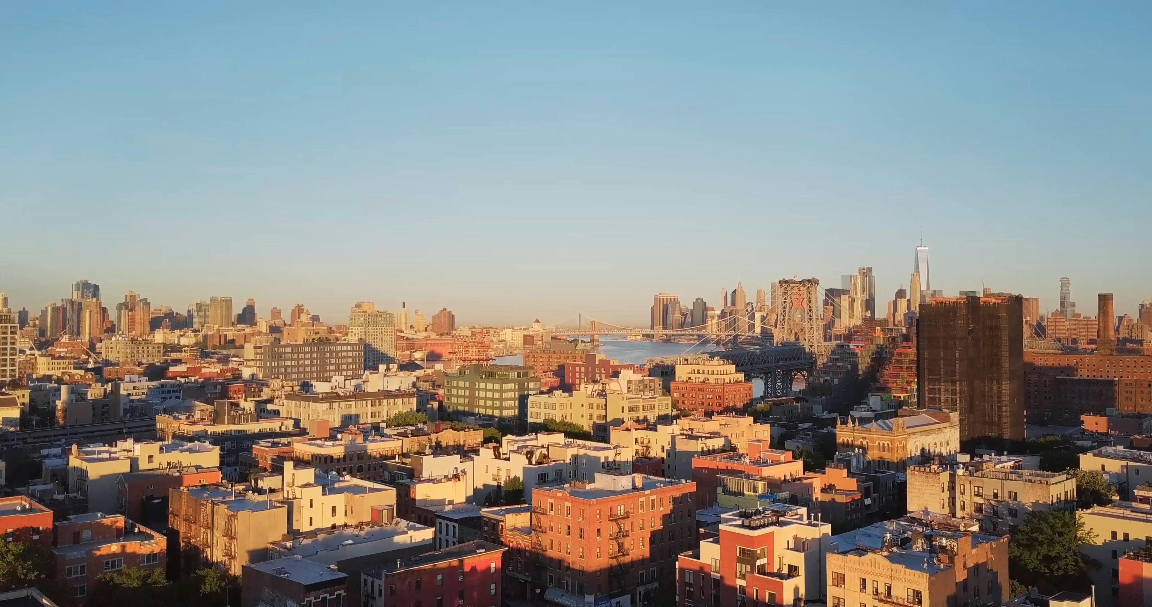 Drone Footage of a City · Free Stock Video