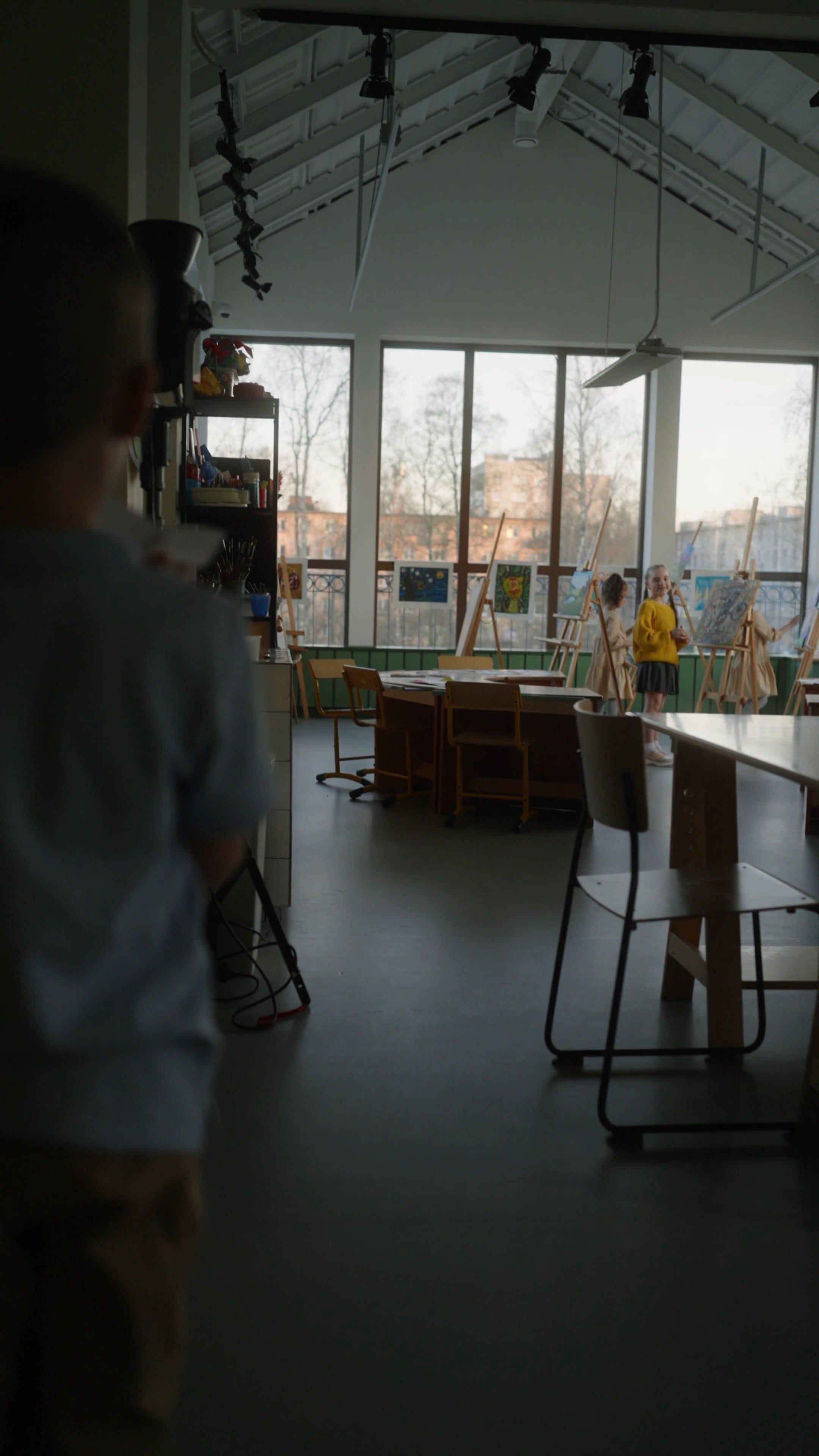 A Boy Running in the Classroom Free Stock Video Footage, Royalty-Free ...