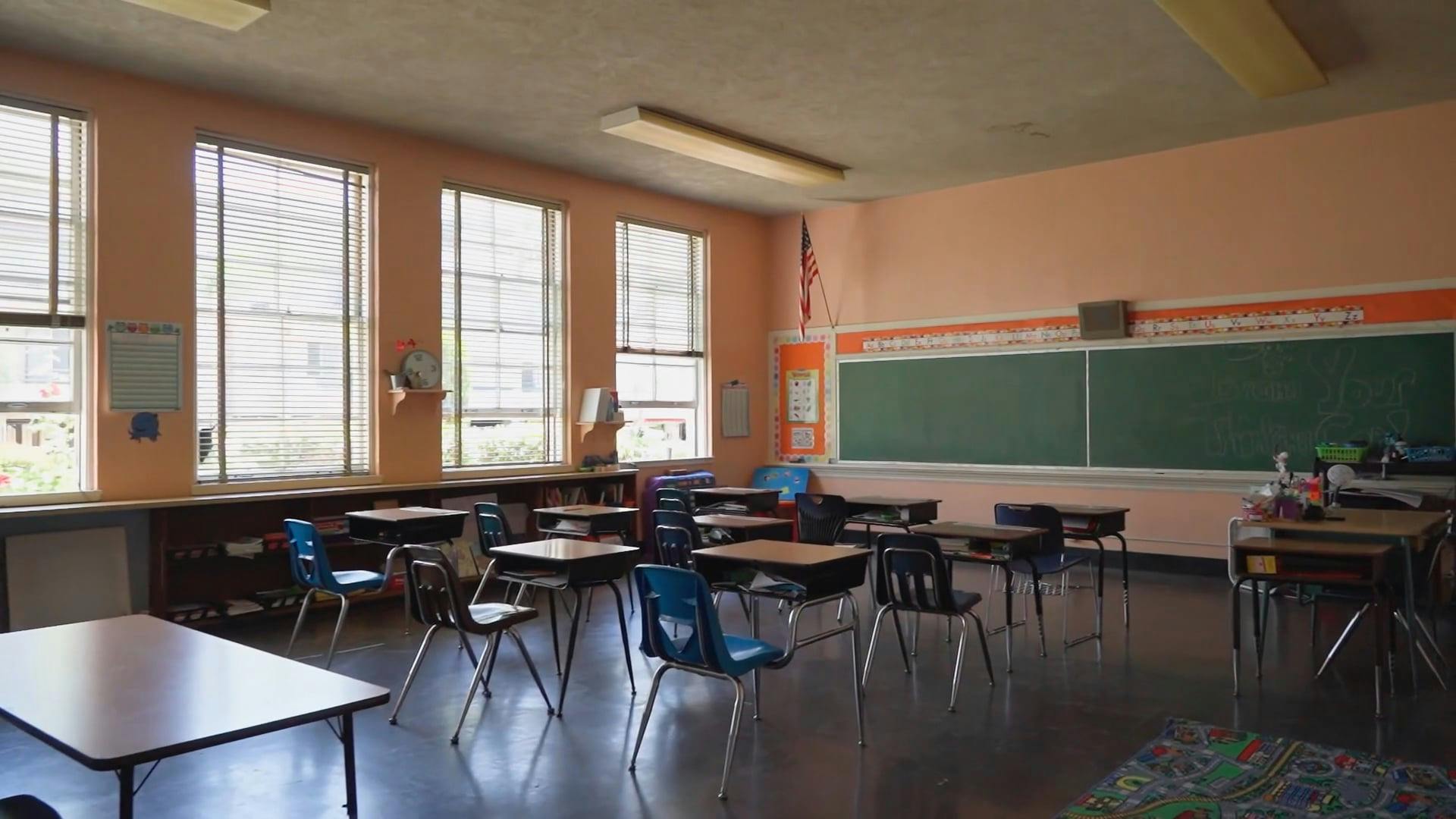 An Empty Classroom · Free Stock Video