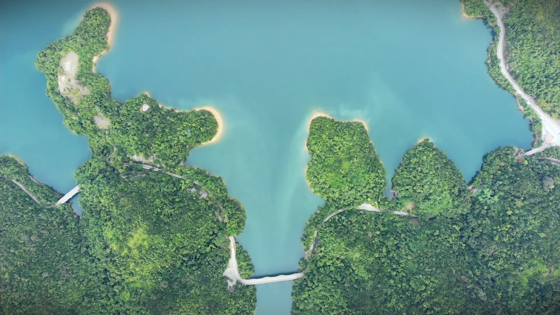 Drone Footage of a Beautiful Scenery of a Tropical Island Free Stock ...