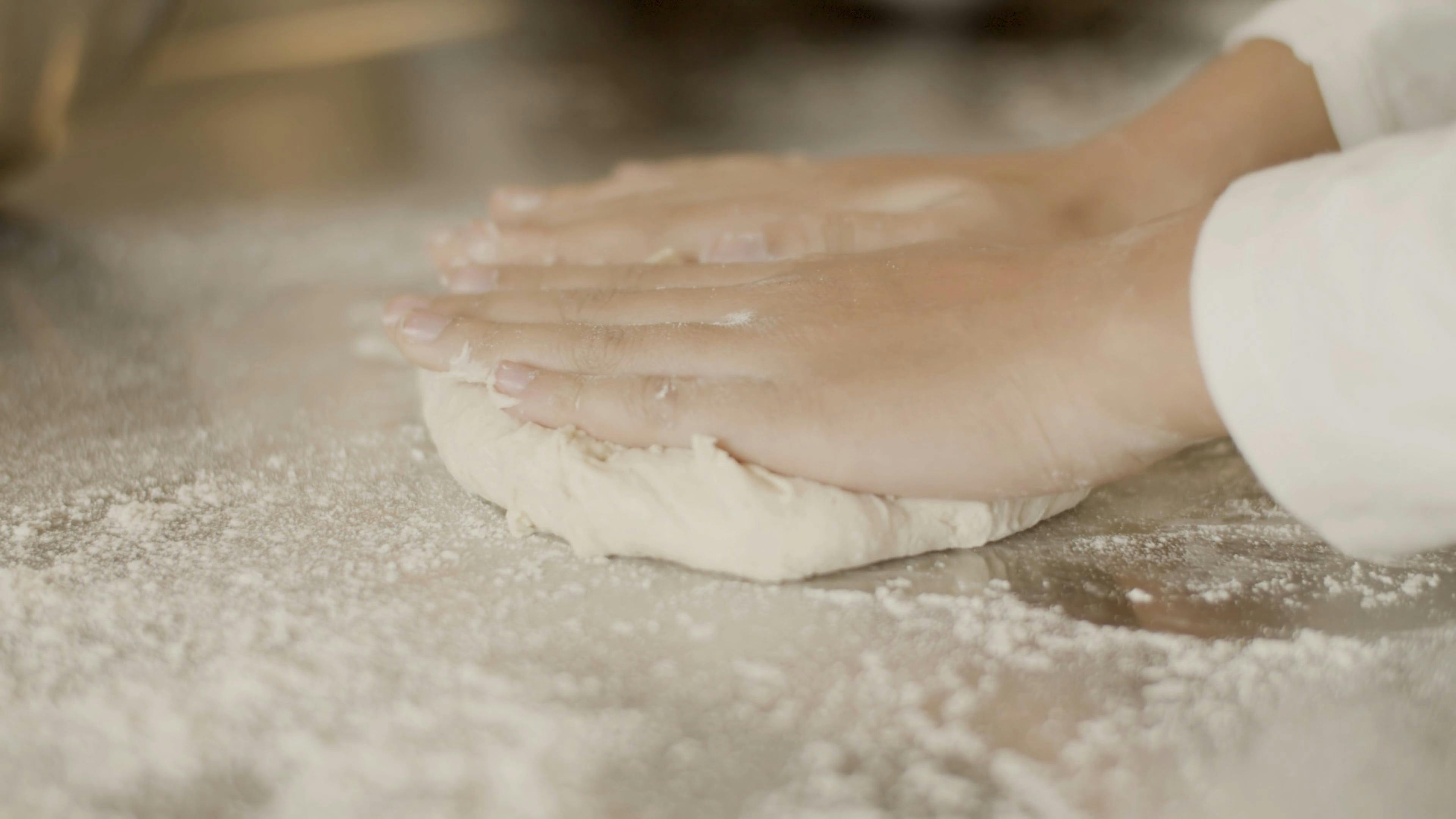 A Person Kneading Dough Free Stock Video Footage, Royalty-Free 4K & HD ...