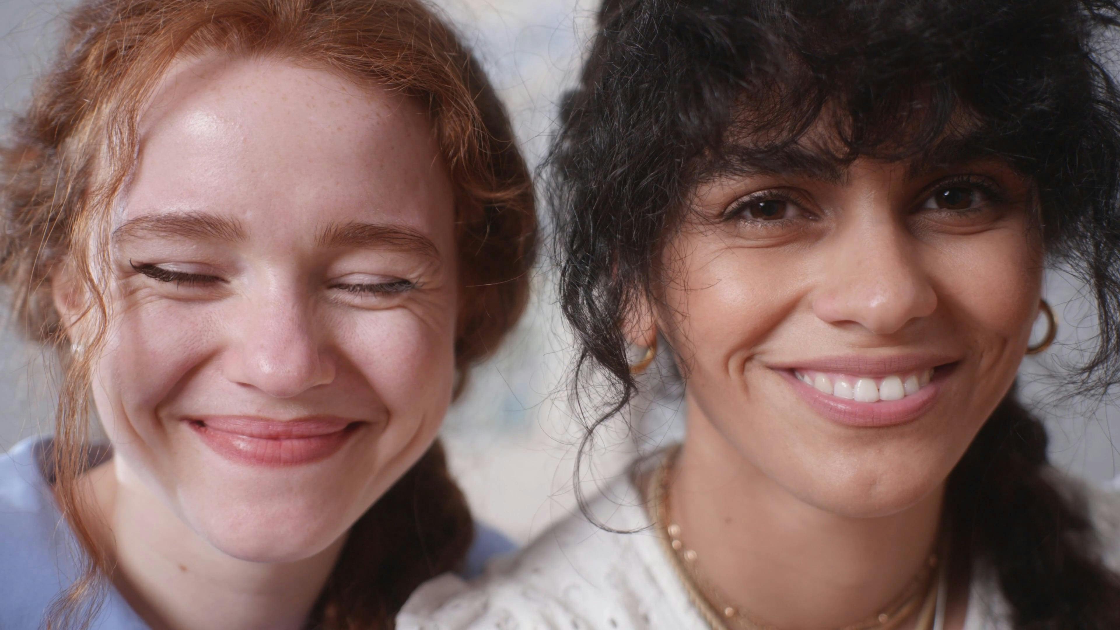 Women Smiling at the Camera · Free Stock Video