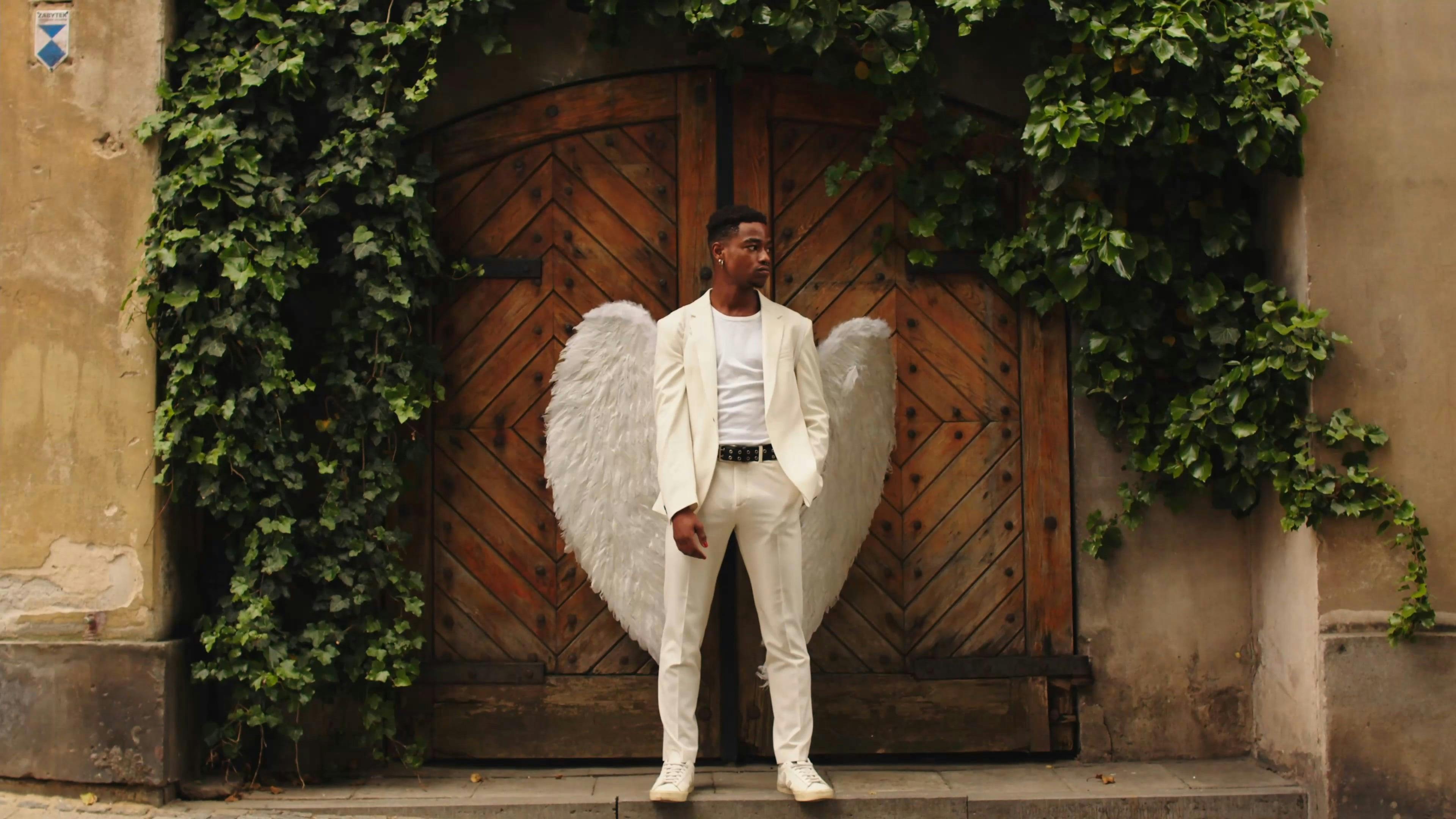 An Angel Standing in the Doorway · Free Stock Video