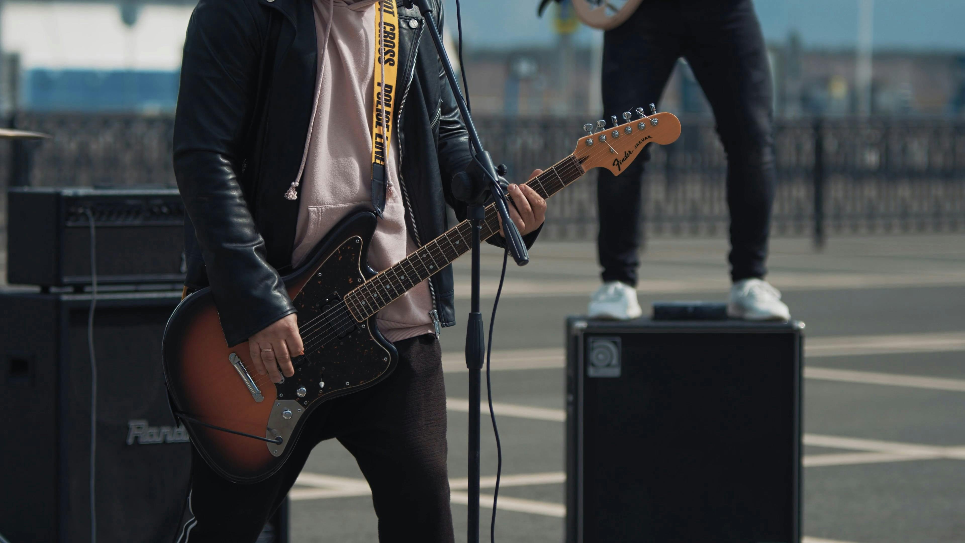 Man Performing A Music Video Free Stock Video Footage, Royalty-Free 4K ...