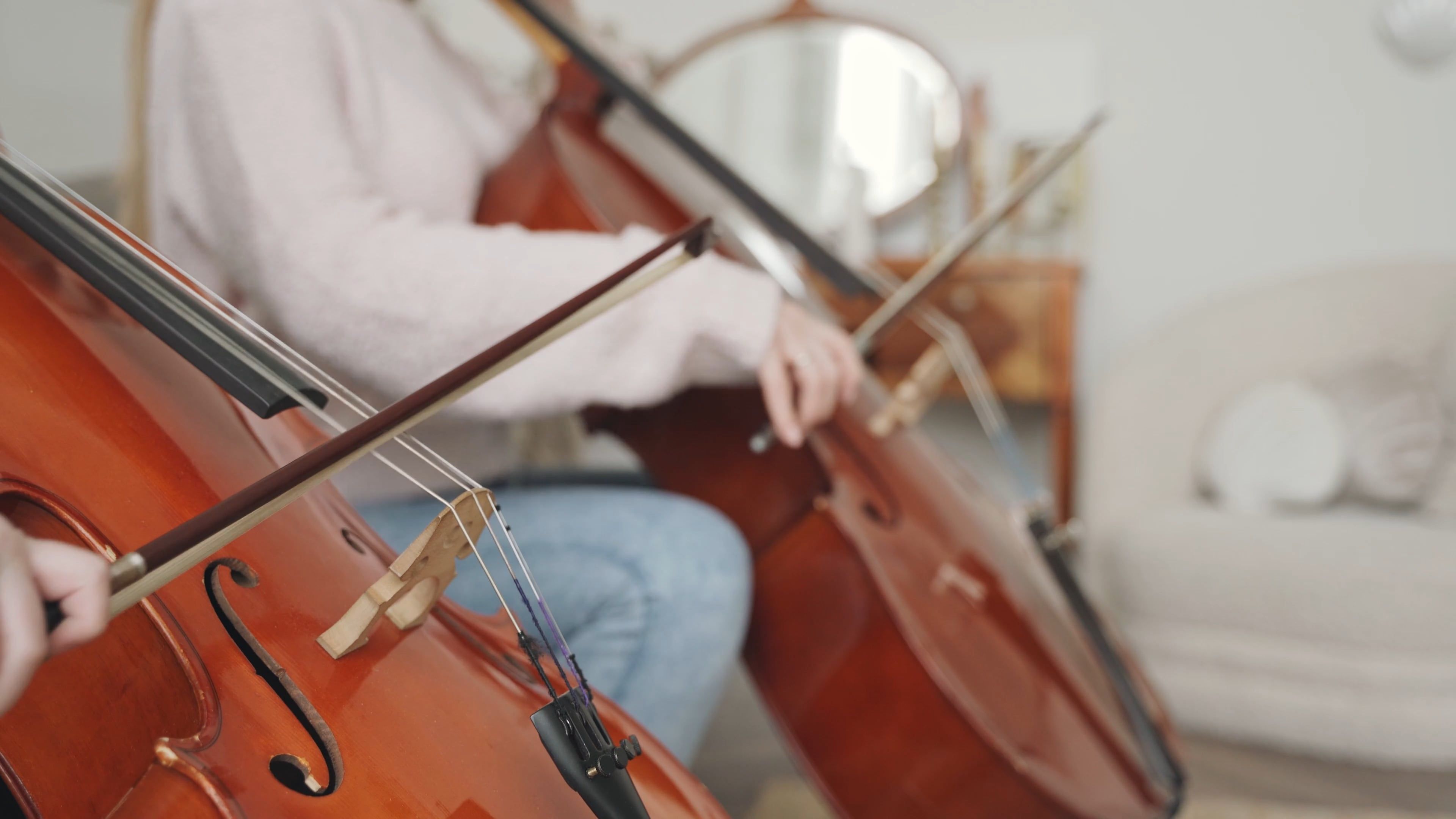 People Playing a Cello Free Stock Video Footage, Royalty-Free 4K & HD ...