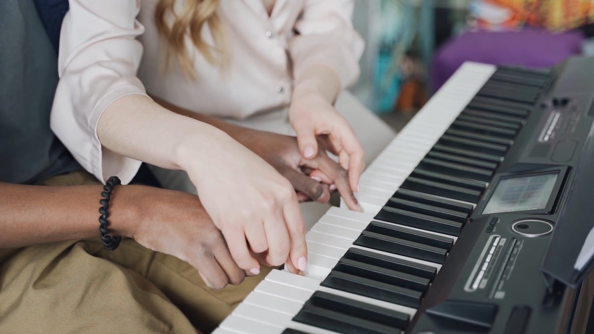 Person Teaching a Piano Lesson Free Stock Video Footage, Royalty-Free ...