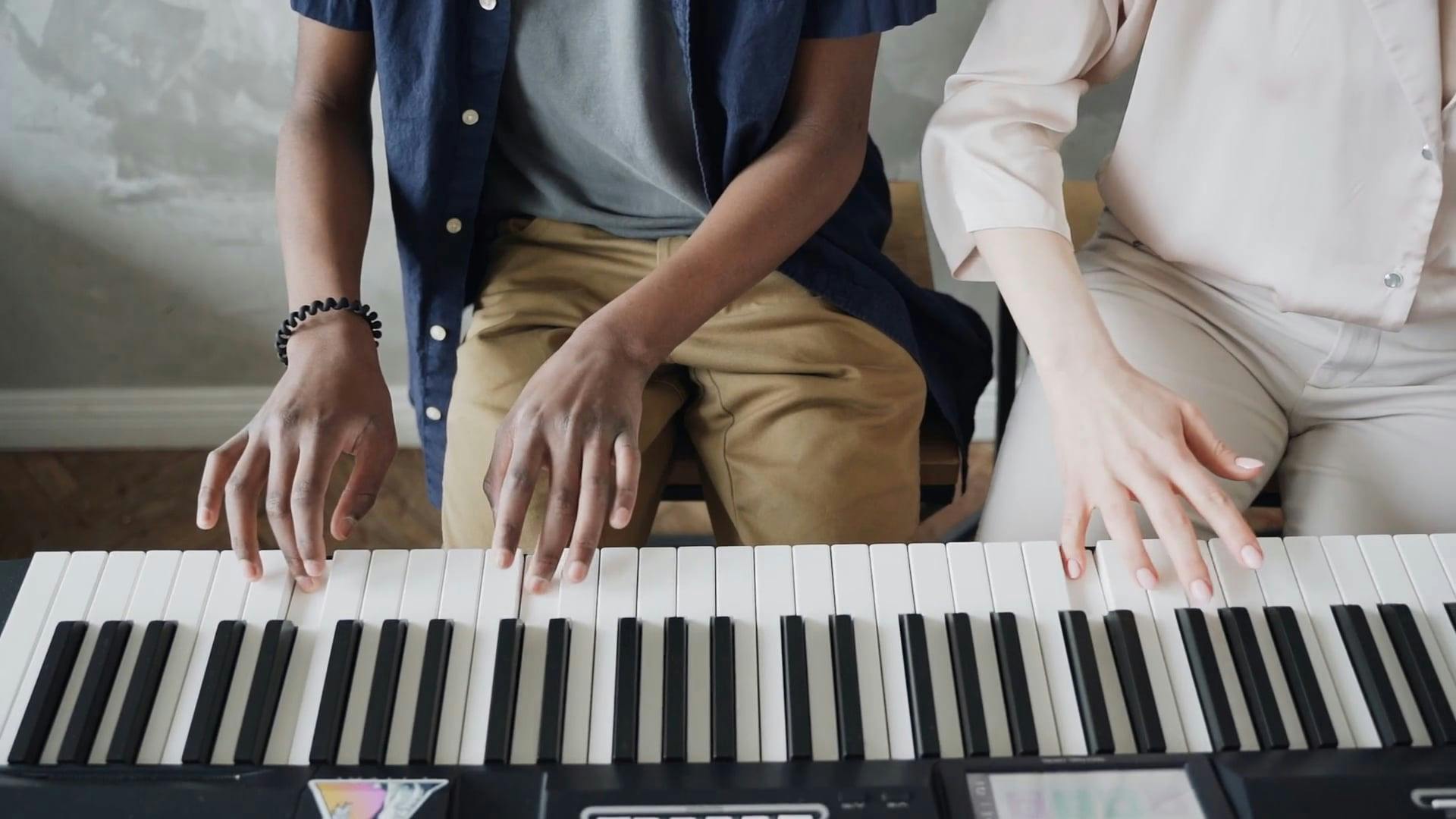 People Playing Piano Free Stock Video Footage, Royalty-Free 4K & HD ...