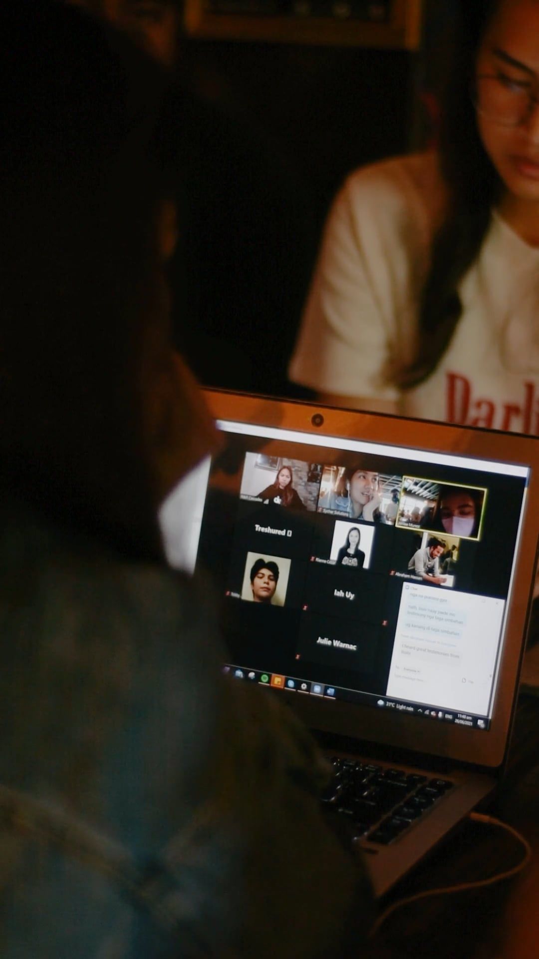 A Woman in a Video Call · Free Stock Video