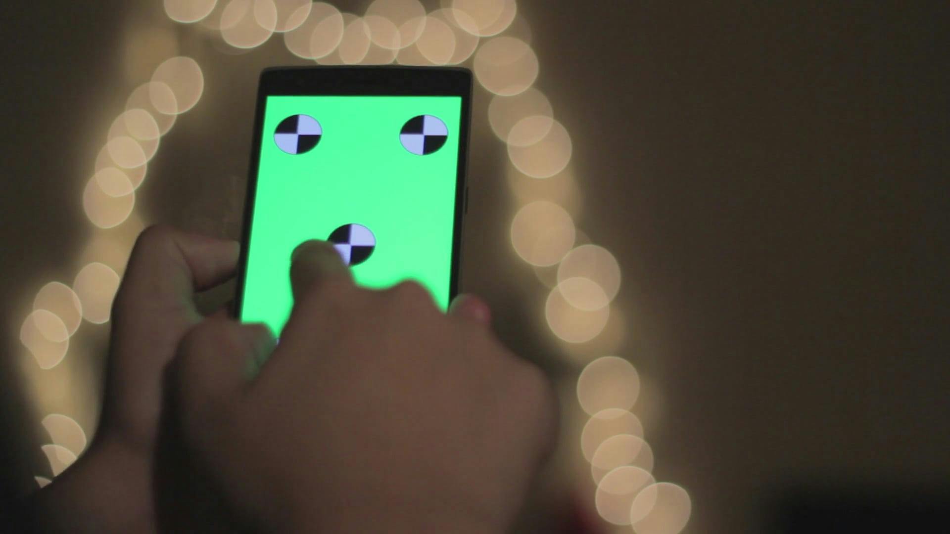 Android Phone Swipe / Scroll Gesture · Free Stock Video