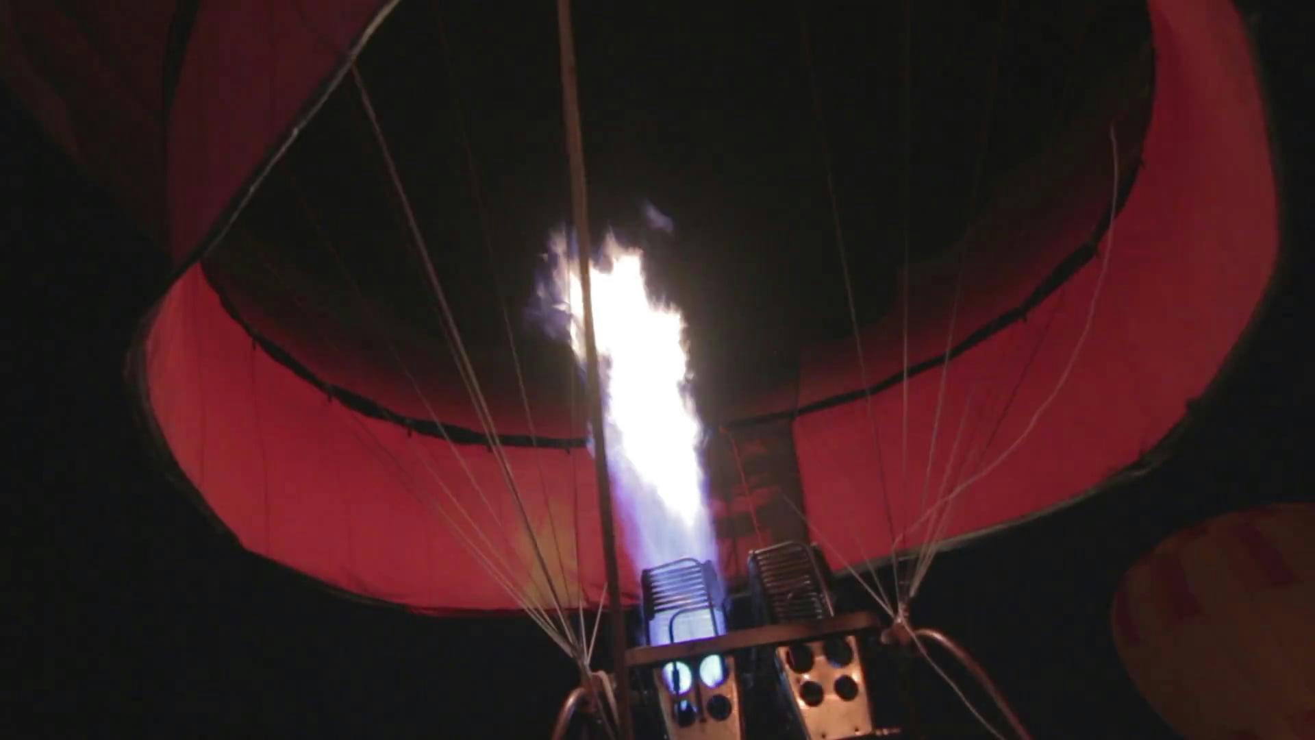Hot-Air Balloon Heating Up · Free Stock Video