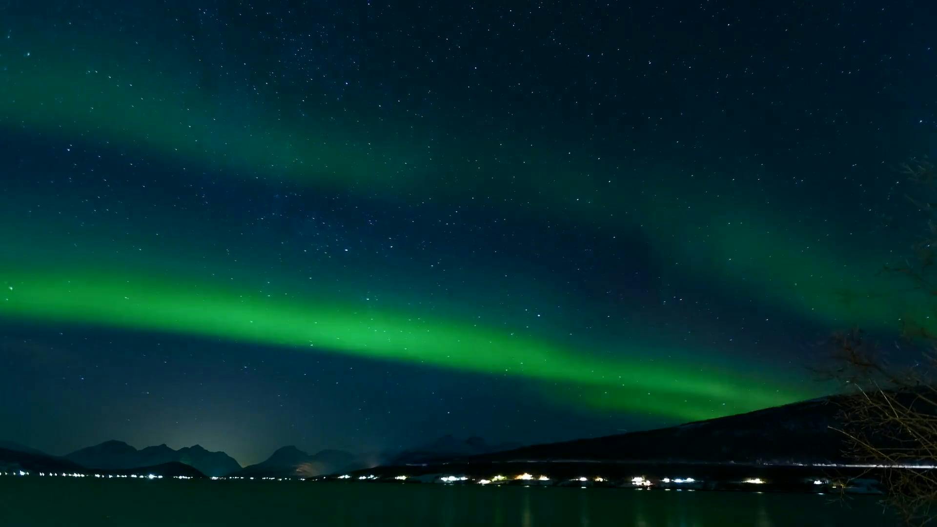 Time Lapse Video Of Aurora Borealis · Free Stock Video
