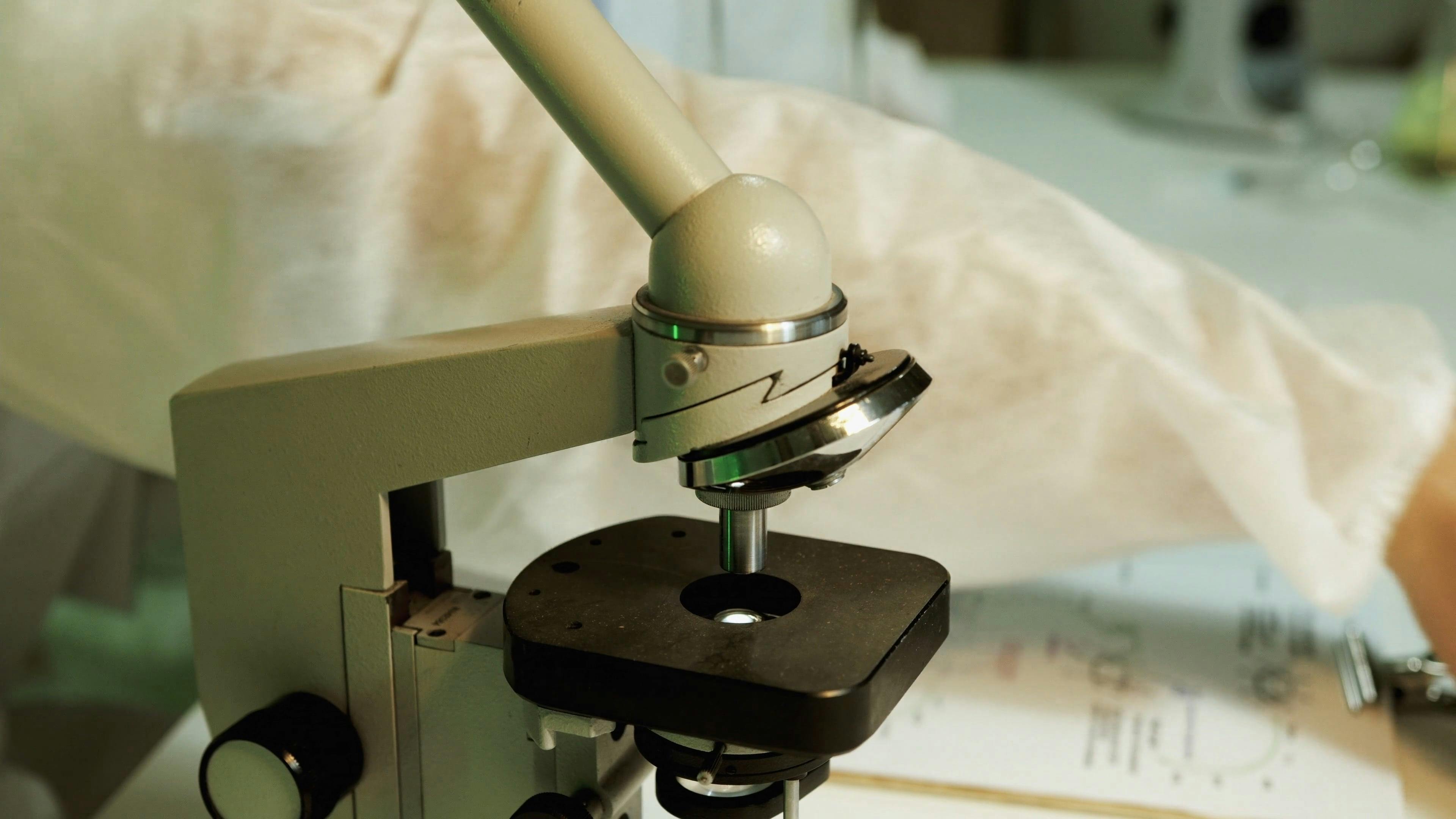 A Person Using Microscope Free Stock Video Footage, Royalty-Free 4K ...