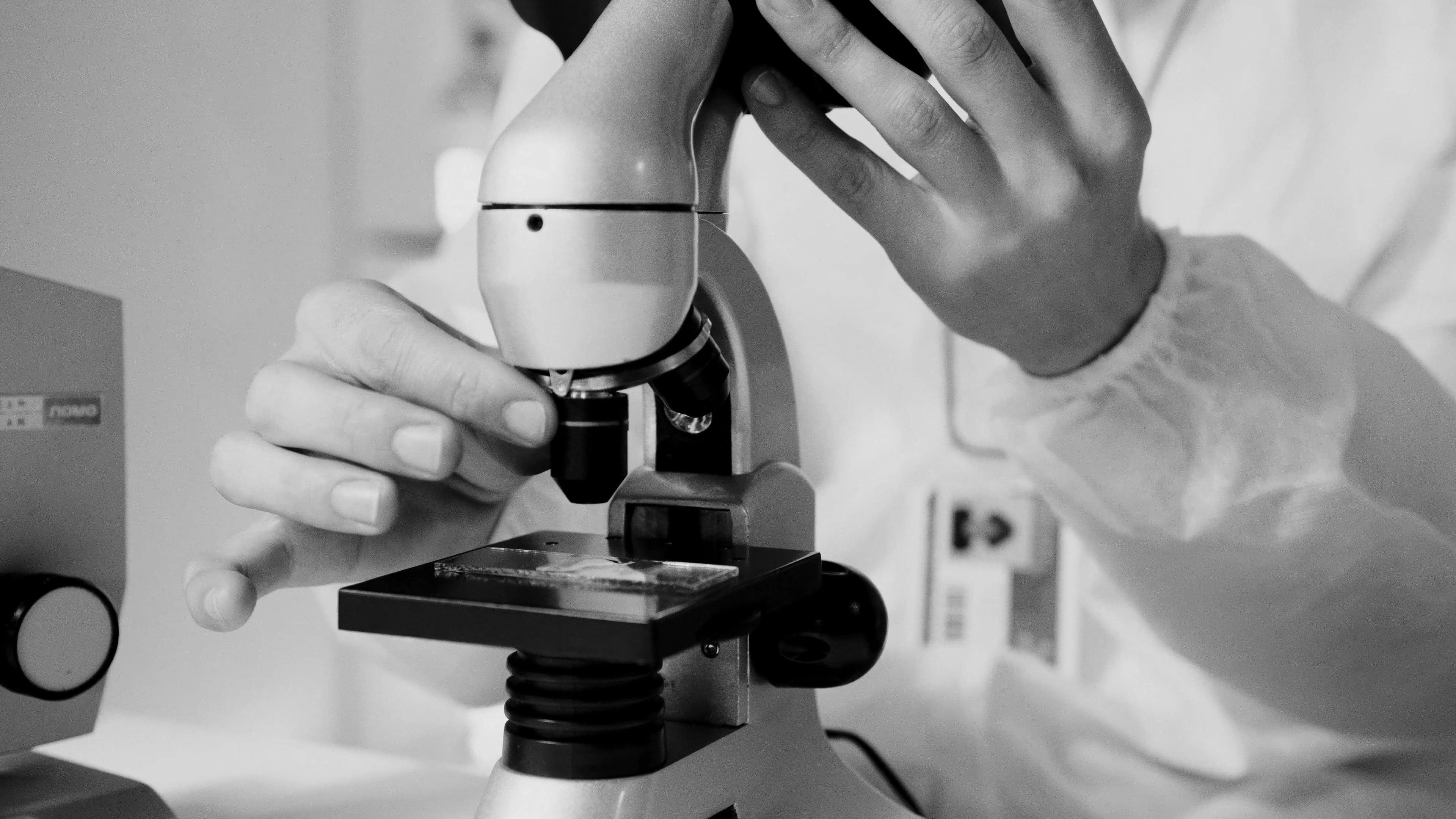 A Person Using a Microscope Free Stock Video Footage, Royalty-Free 4K ...