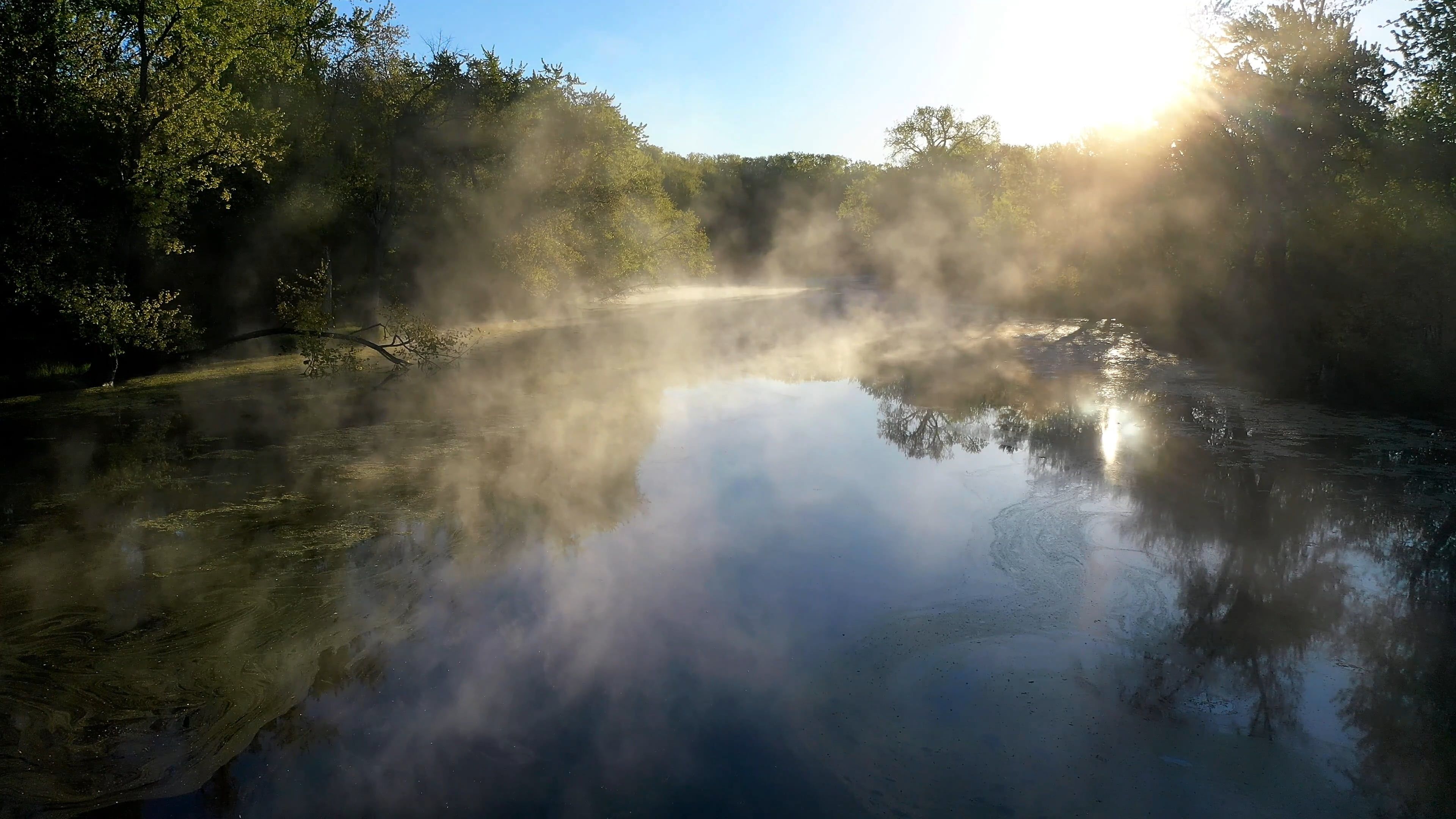 Drone Footage of a River Free Stock Video Footage, Royalty-Free 4K & HD ...