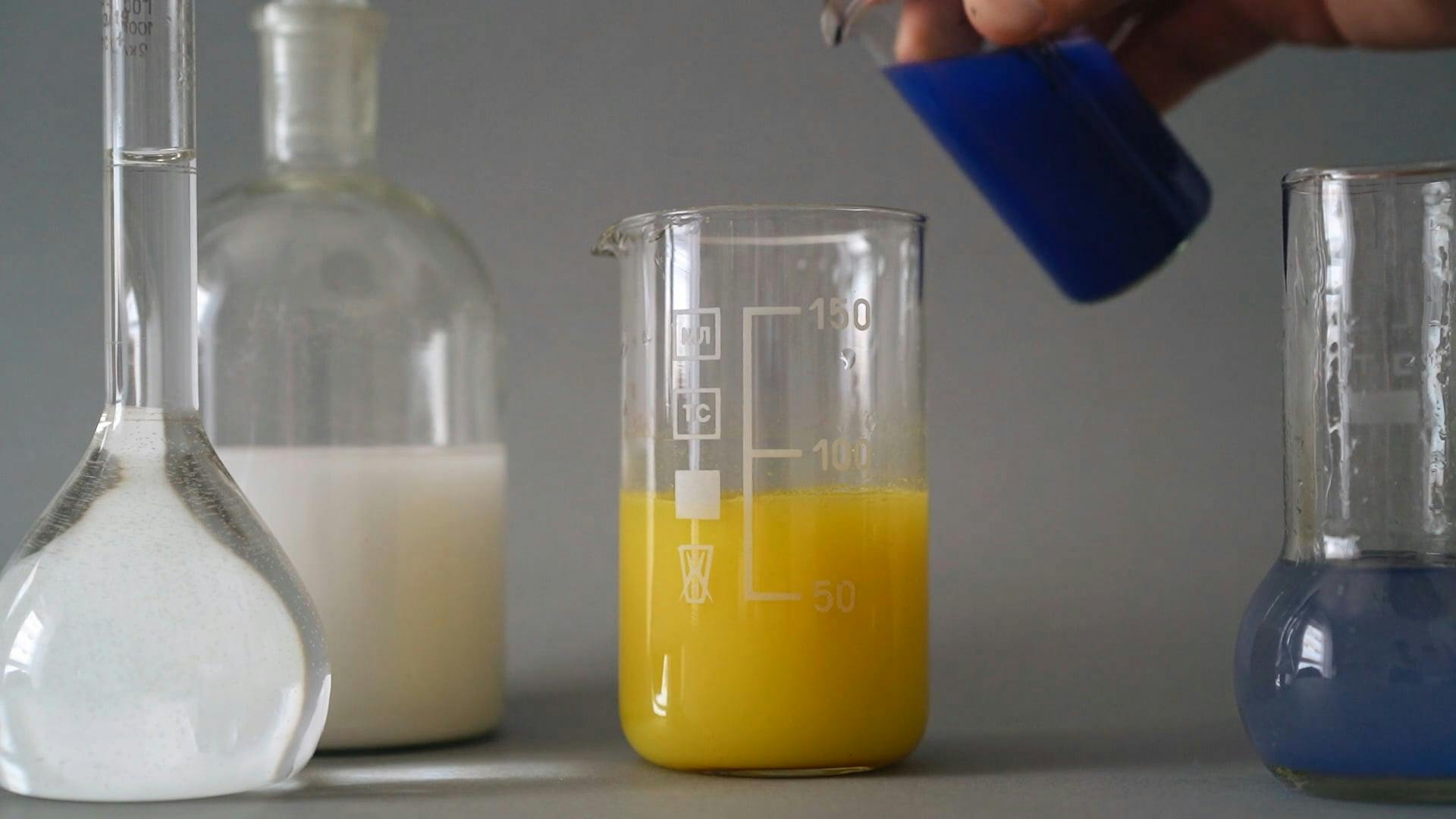 Chemical Reaction in Beaker Free Stock Video Footage, Royalty-Free 4K ...