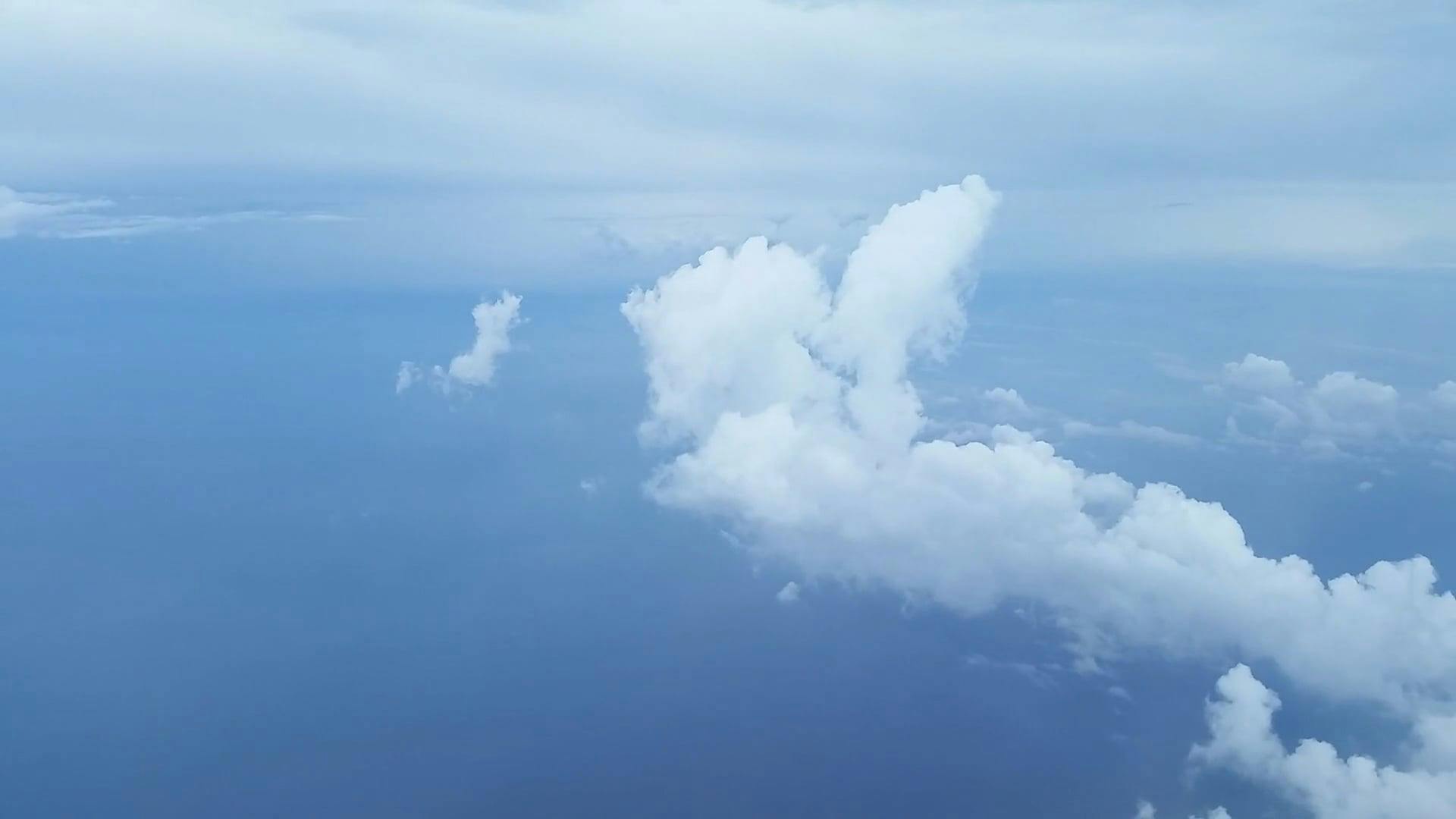 Video Of Moon And Rocket Contrails Free Stock Video Footage, Royalty ...