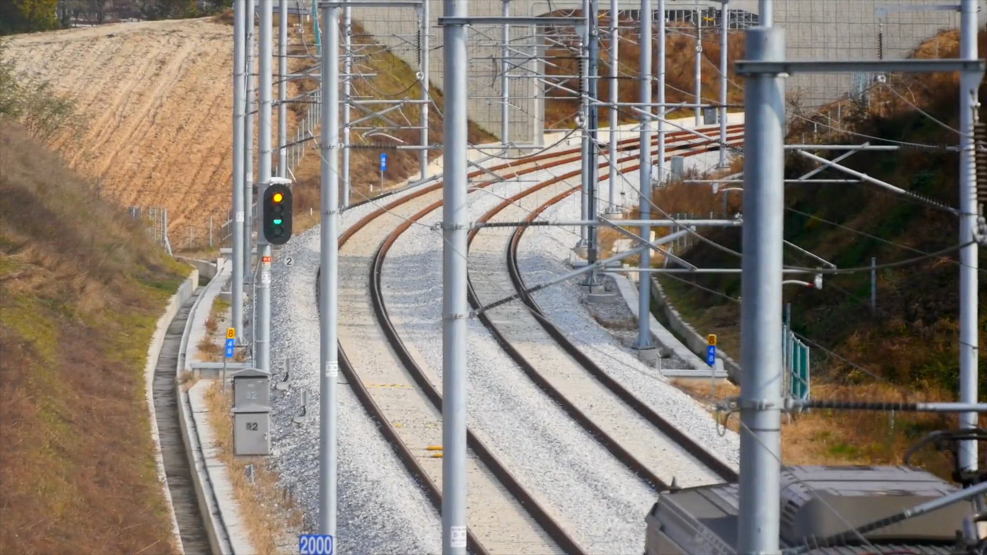 Zug Fährt Langsam Vorbei · Kostenloses Stock-Video