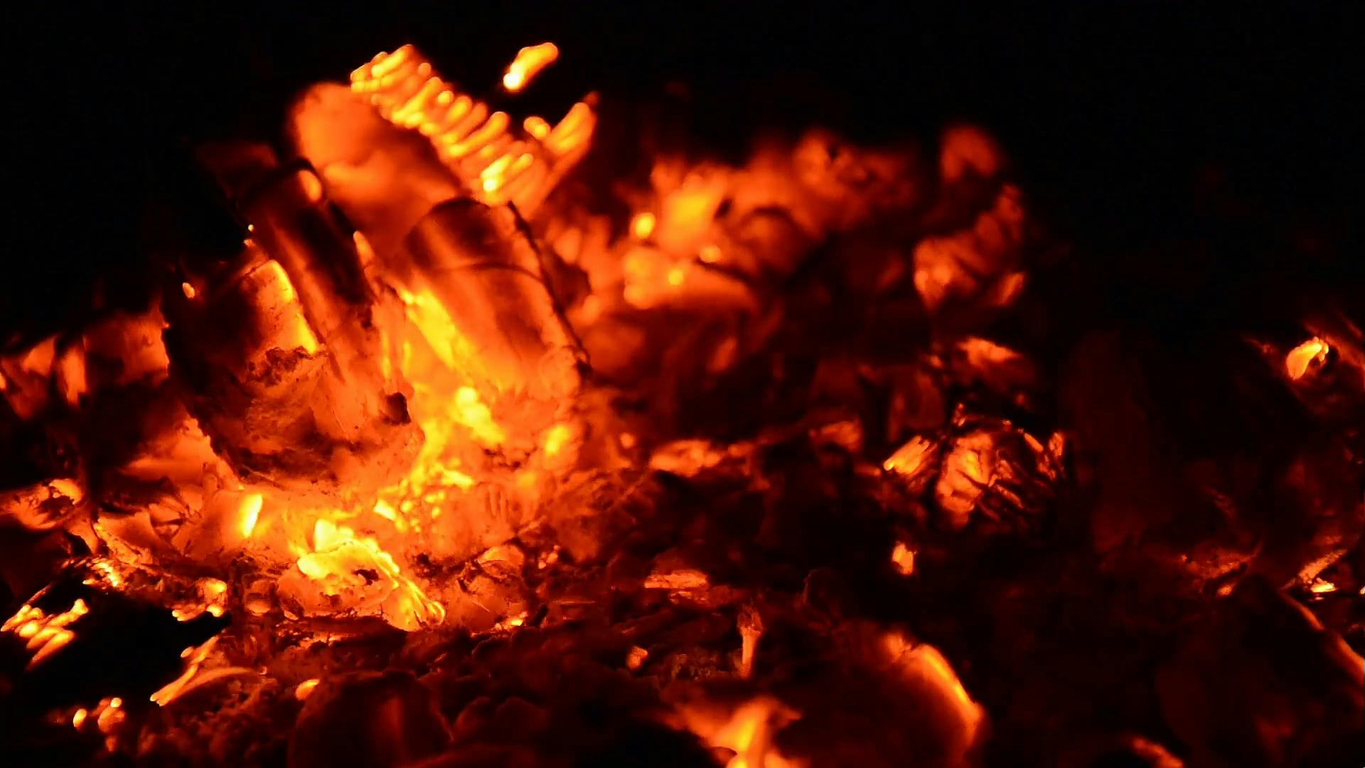 Close-up Video of a Blurred Fire Free Stock Video Footage, Royalty-Free ...