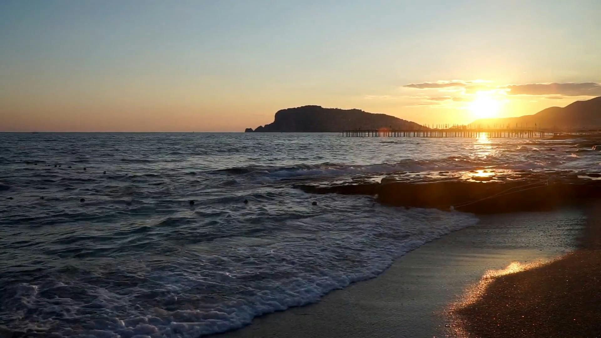 Scenic Video Of Sunset Free Stock Video Footage, Royalty-Free 4K & HD ...