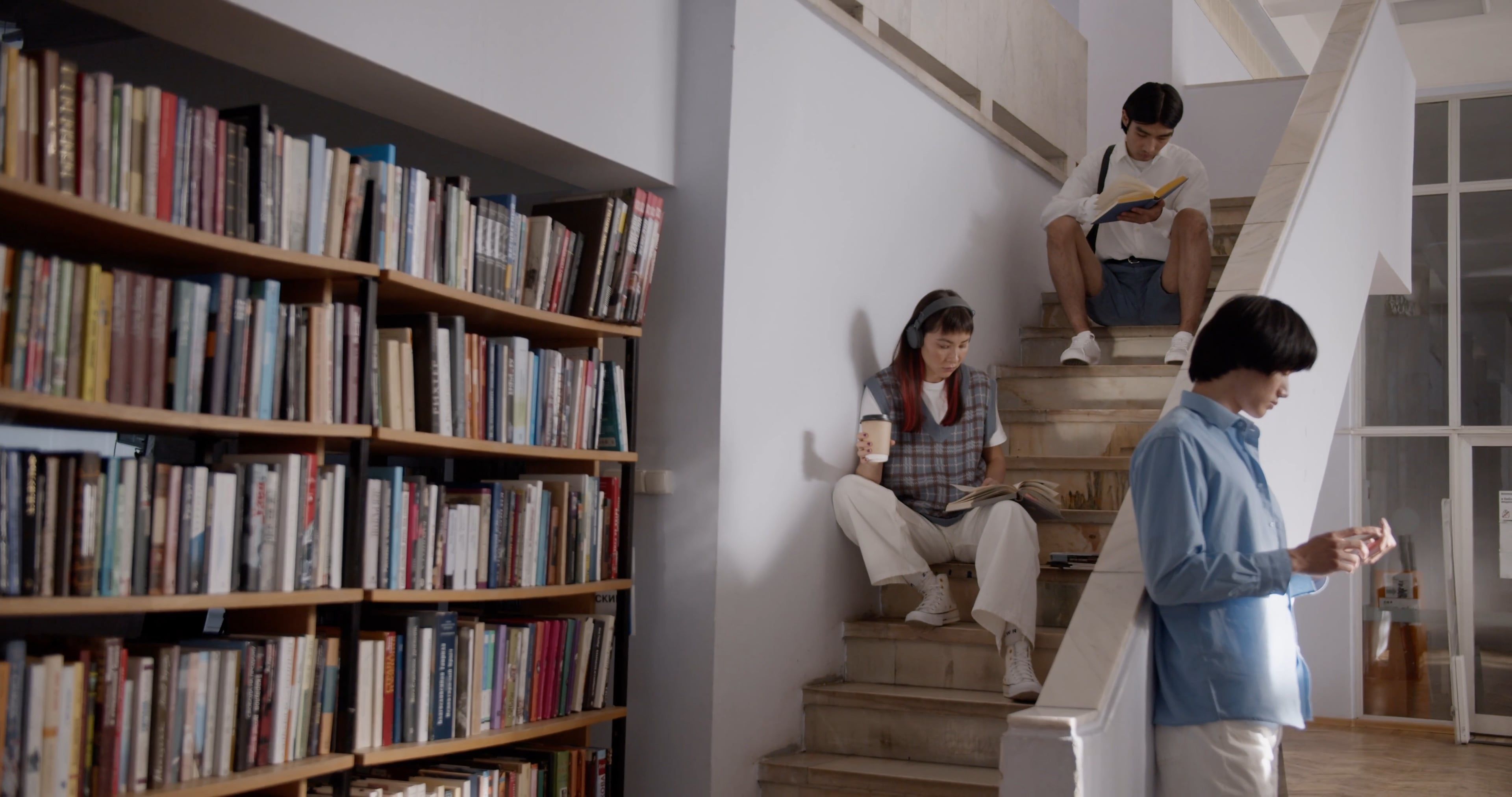 People Reading Together · Free Stock Video