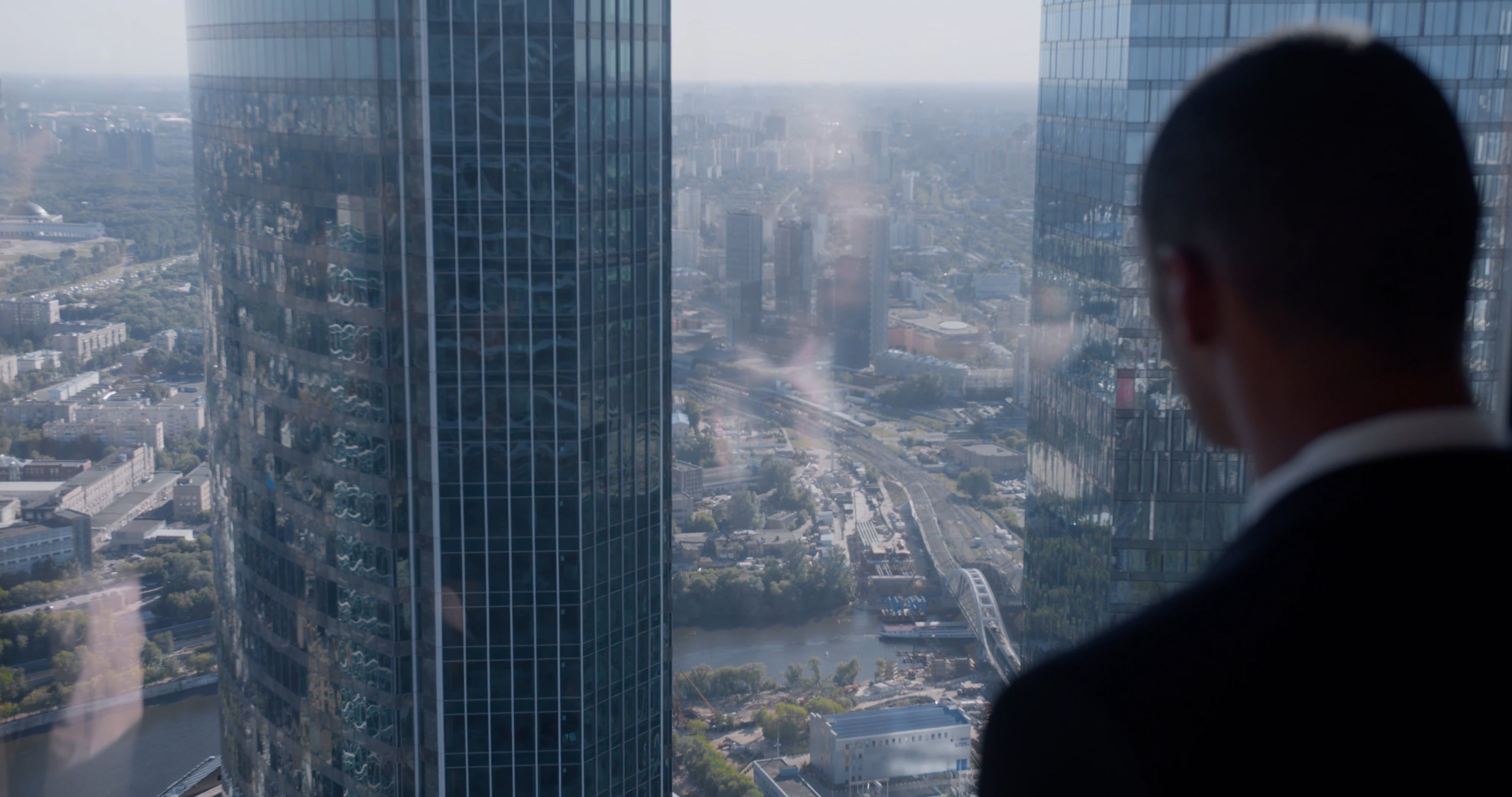 Businessman Looking Through a Glass Window Free Stock Video Footage ...