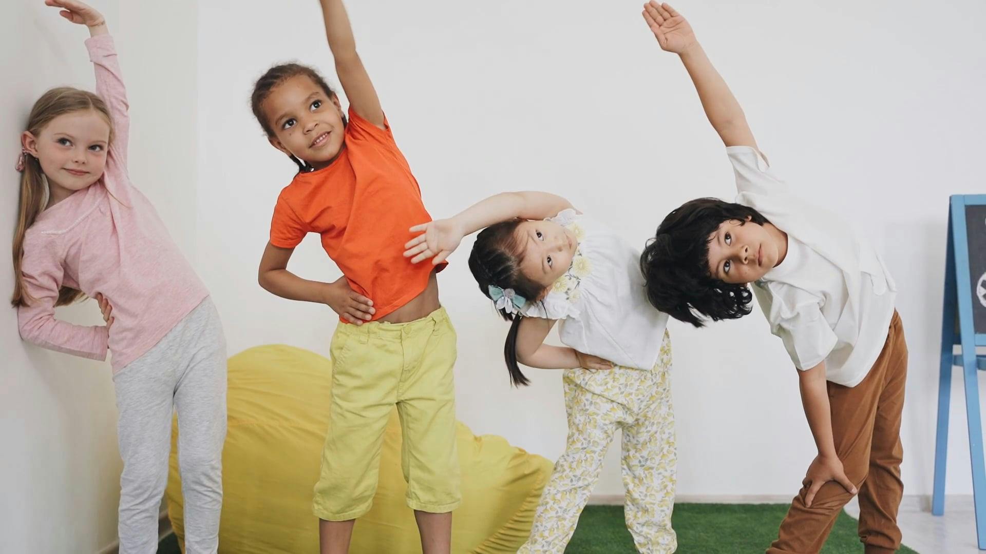 Students Exercising in School Free Stock Video Footage, Royalty-Free 4K ...