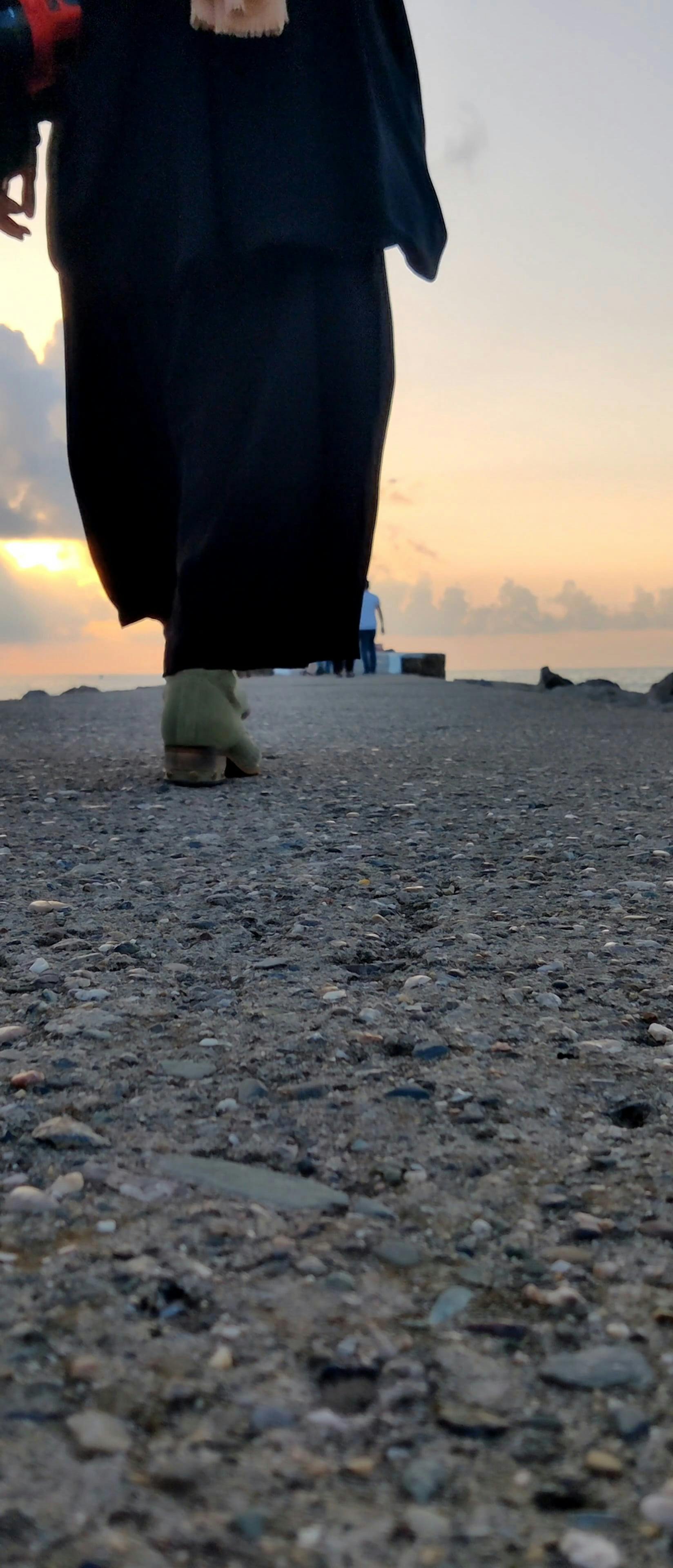 A Person Walking Outdoors Free Stock Video Footage, Royalty-Free 4K ...