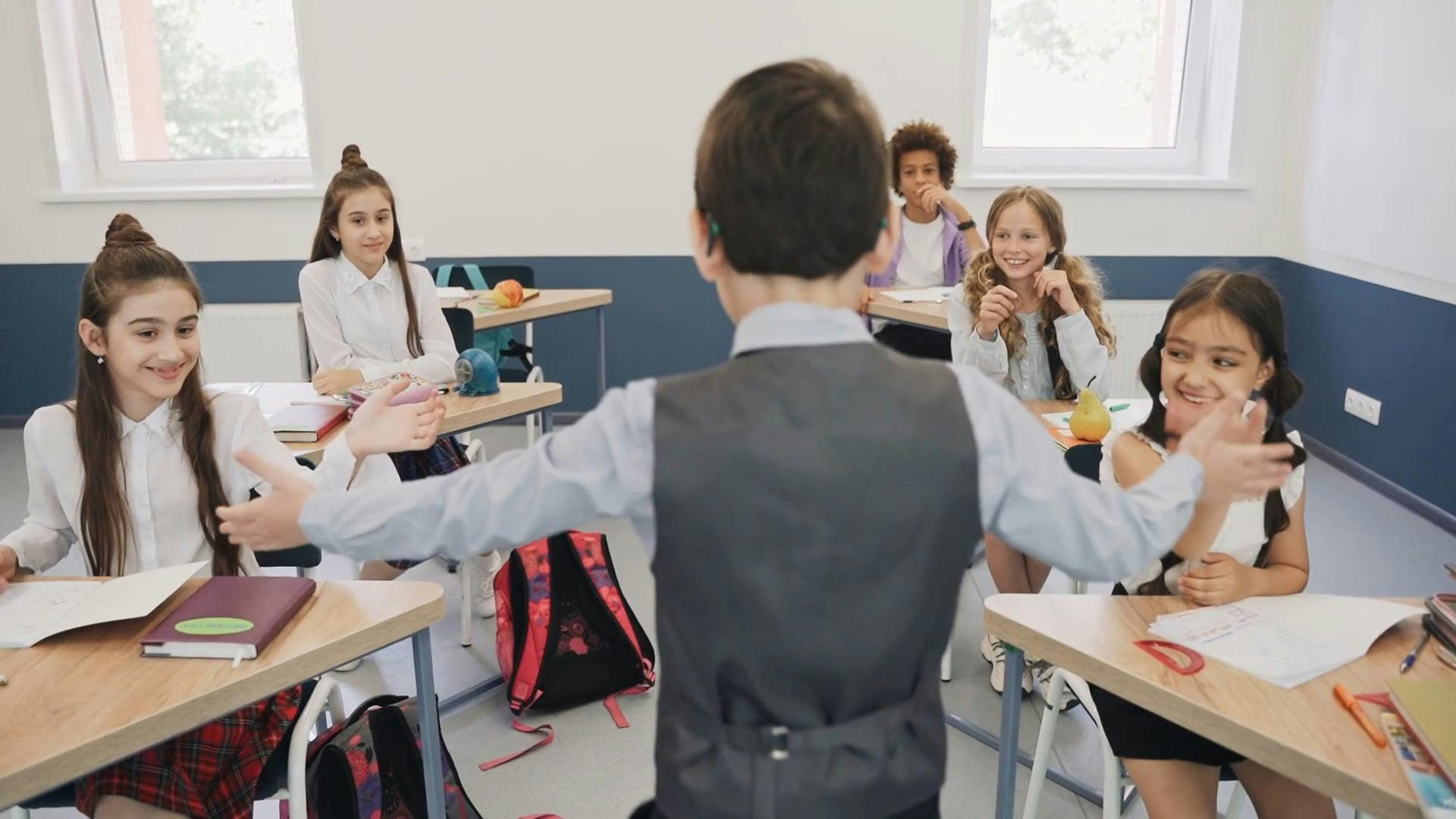 Children Inside the Classroom Free Stock Video Footage, Royalty-Free 4K ...