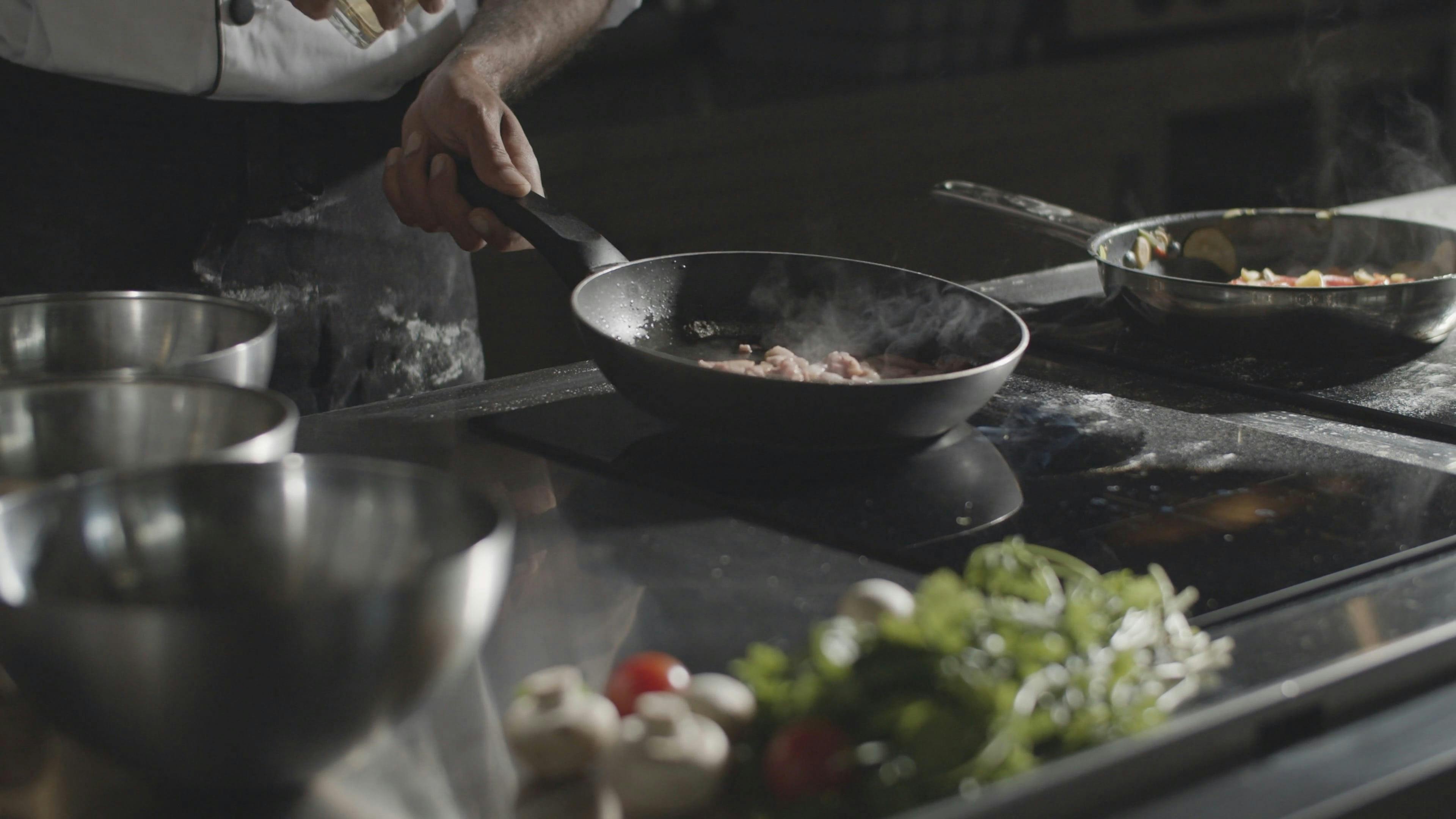 A Smoky Hot Pan · Free Stock Video