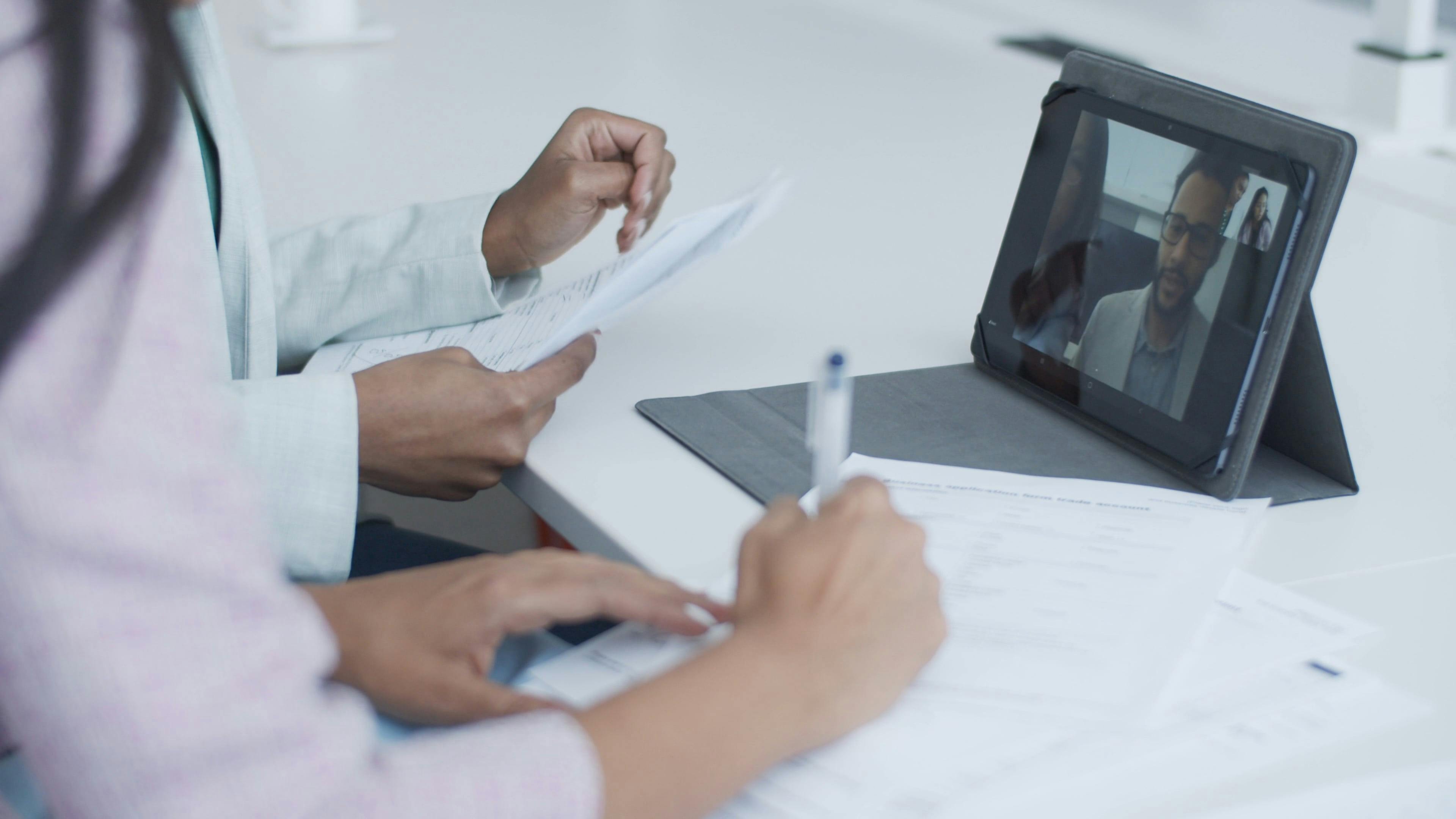 Online Interview Videos, Download The BEST Free 4k Stock Video Footage ...