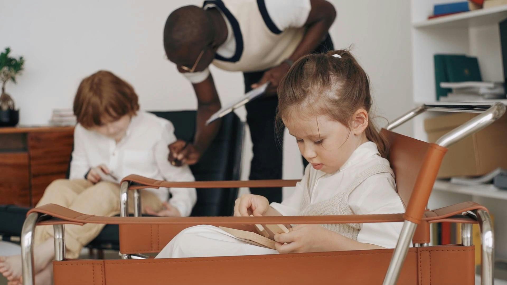 A Man Instructing Children in a Room Free Stock Video Footage, Royalty ...