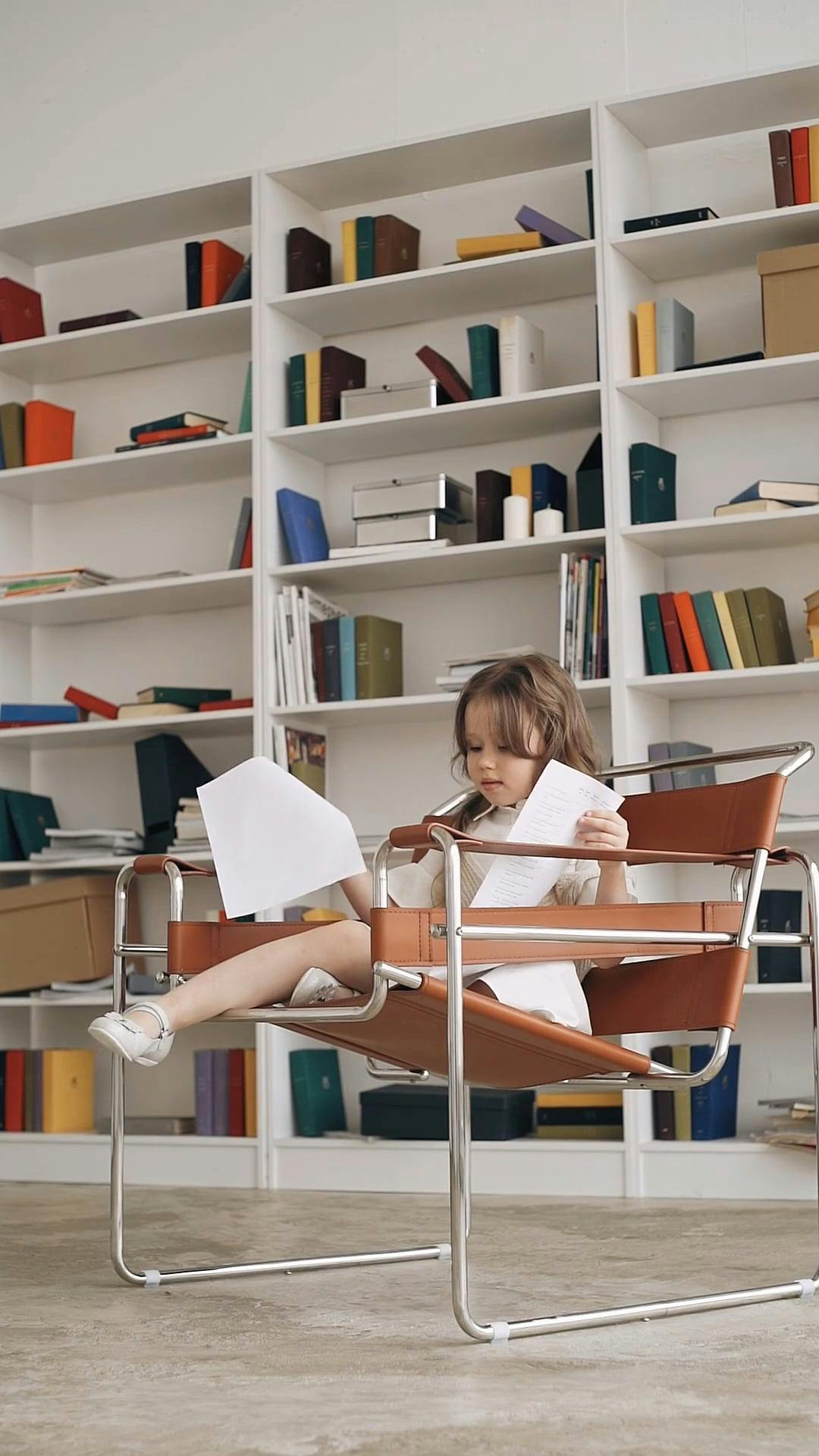 A Girl Throwing Papers on the Floor Free Stock Video Footage, Royalty ...