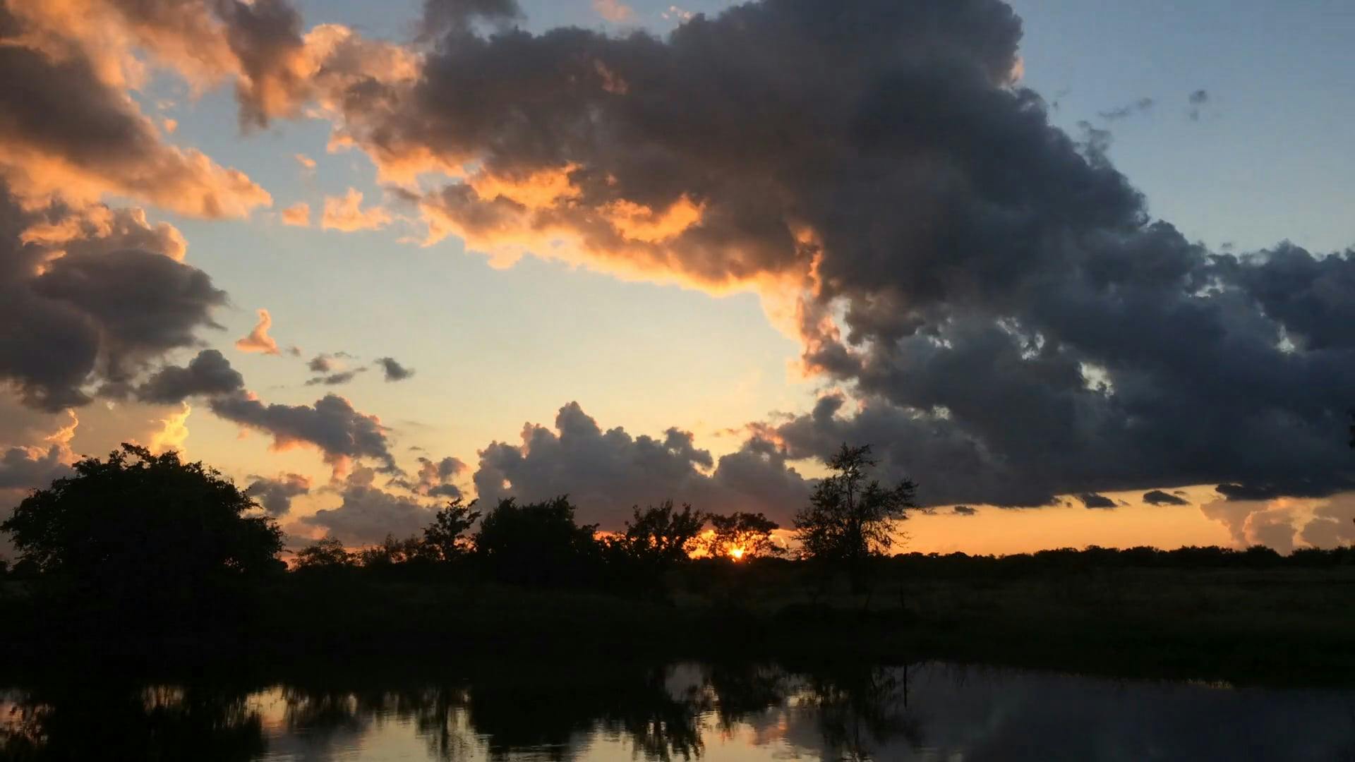 A Time Lapse Video of a Sunset Free Stock Video Footage, Royalty-Free ...