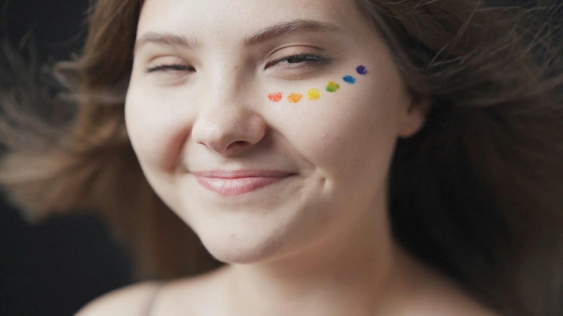 Close-up Footage of a Woman Smiling in Front of a Camera Free Stock ...