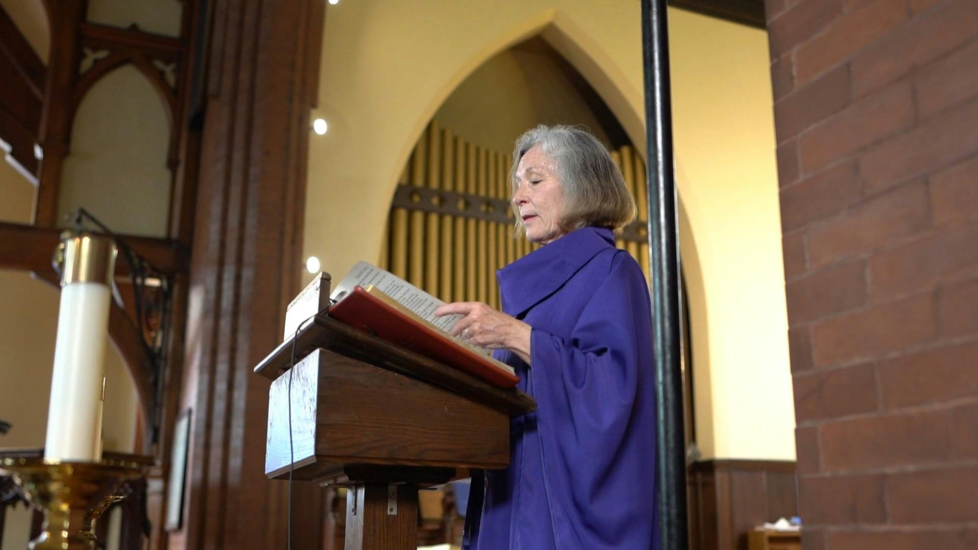 An Elderly Woman Preaching Inside the Church Free Stock Video Footage ...