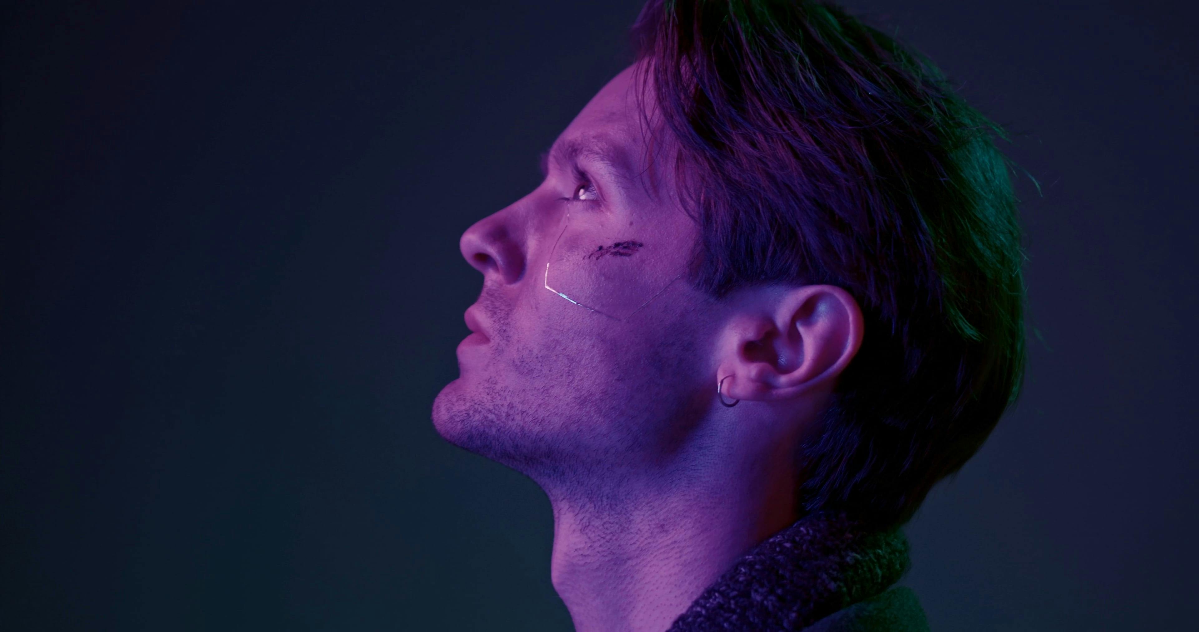 A Man with Tears on His Face · Free Stock Video