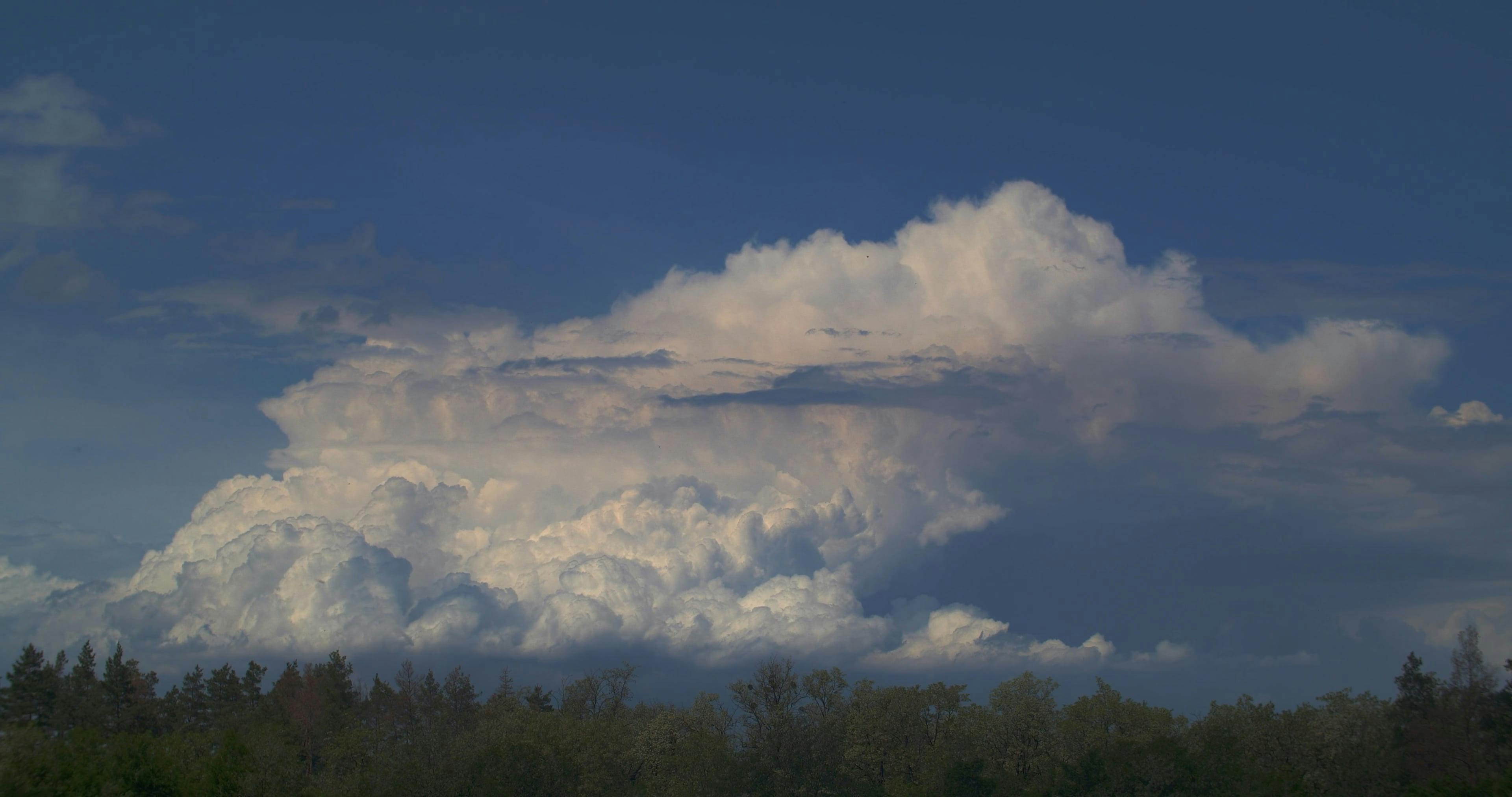 Time Lapse Video of Clouds Moving In the Sky Free Stock Video Footage ...