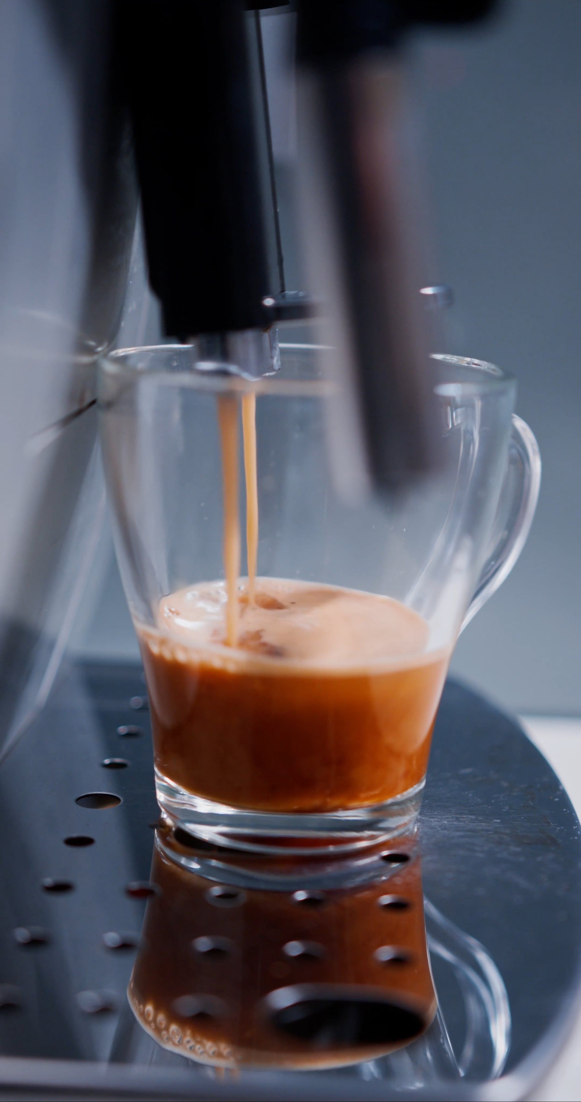 A Coffee on a Glass Cup · Free Stock Video