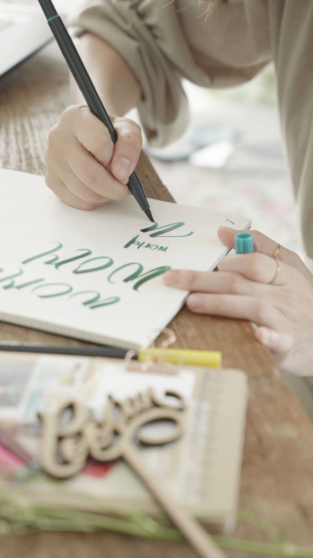 Person Writing A Letter Free Stock Video Person Writing A Letter Free Stock Video