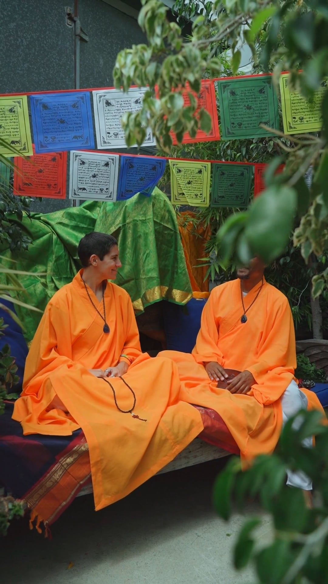 A Monk Talking Together Free Stock Video Footage, Royalty-Free 4K & HD ...