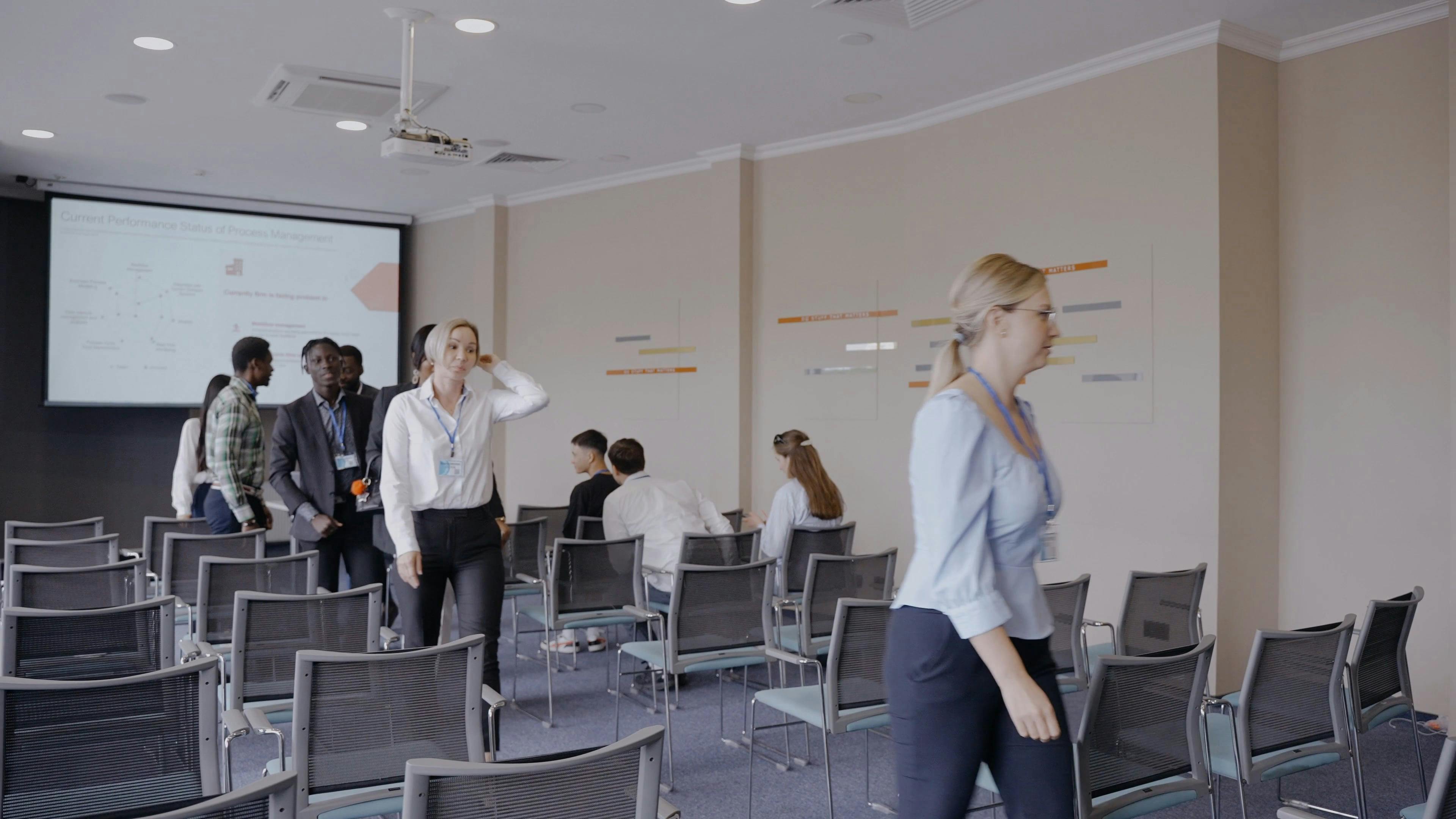 People Walking in the Room Free Stock Video Footage, Royalty-Free 4K ...