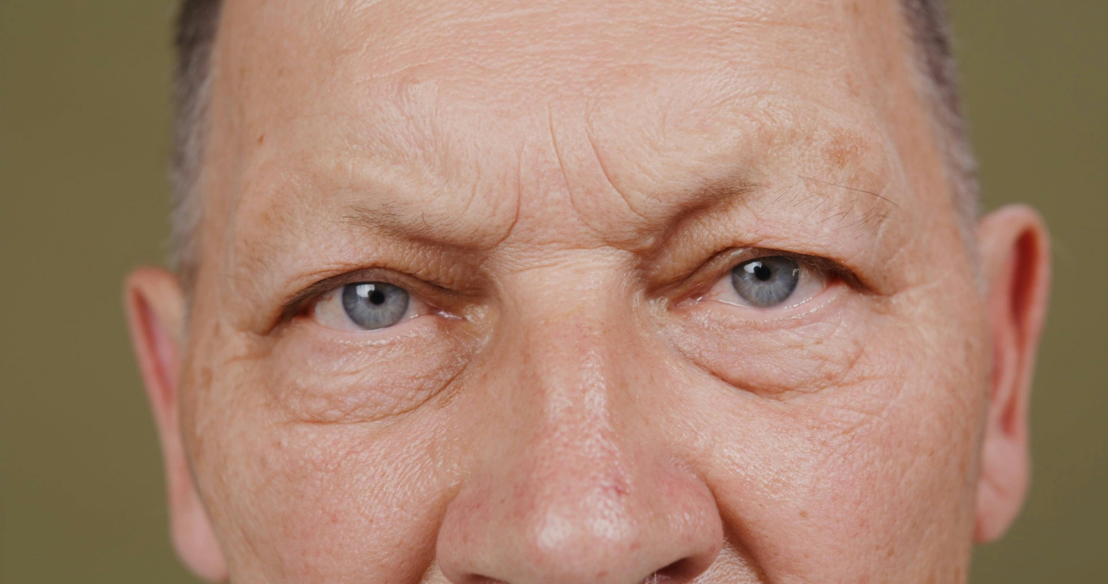 Close Up of a Person Blinking Free Stock Video Footage, Royalty-Free 4K ...