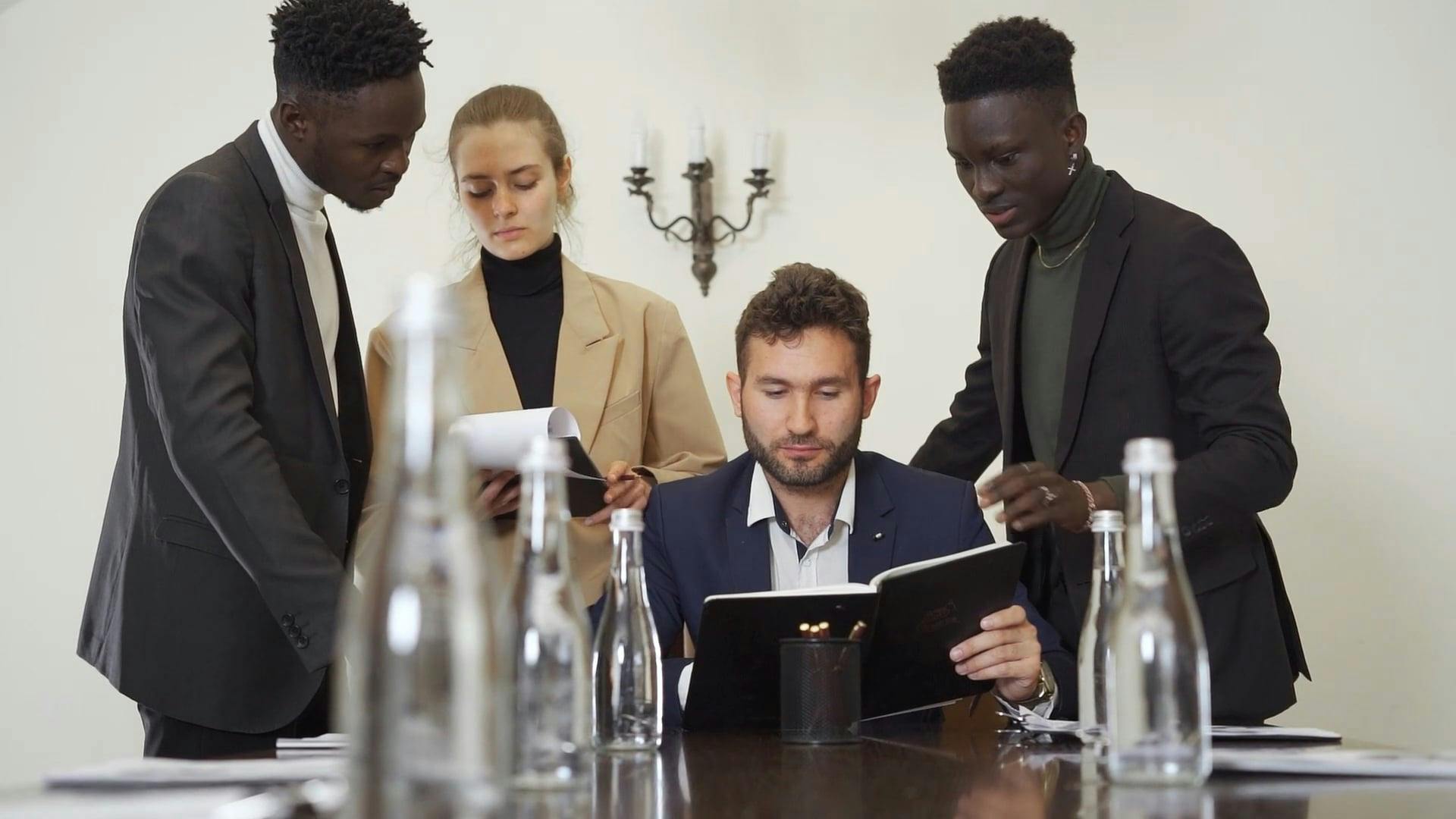 Group of Lawyers Working Together Free Stock Video Footage, Royalty ...