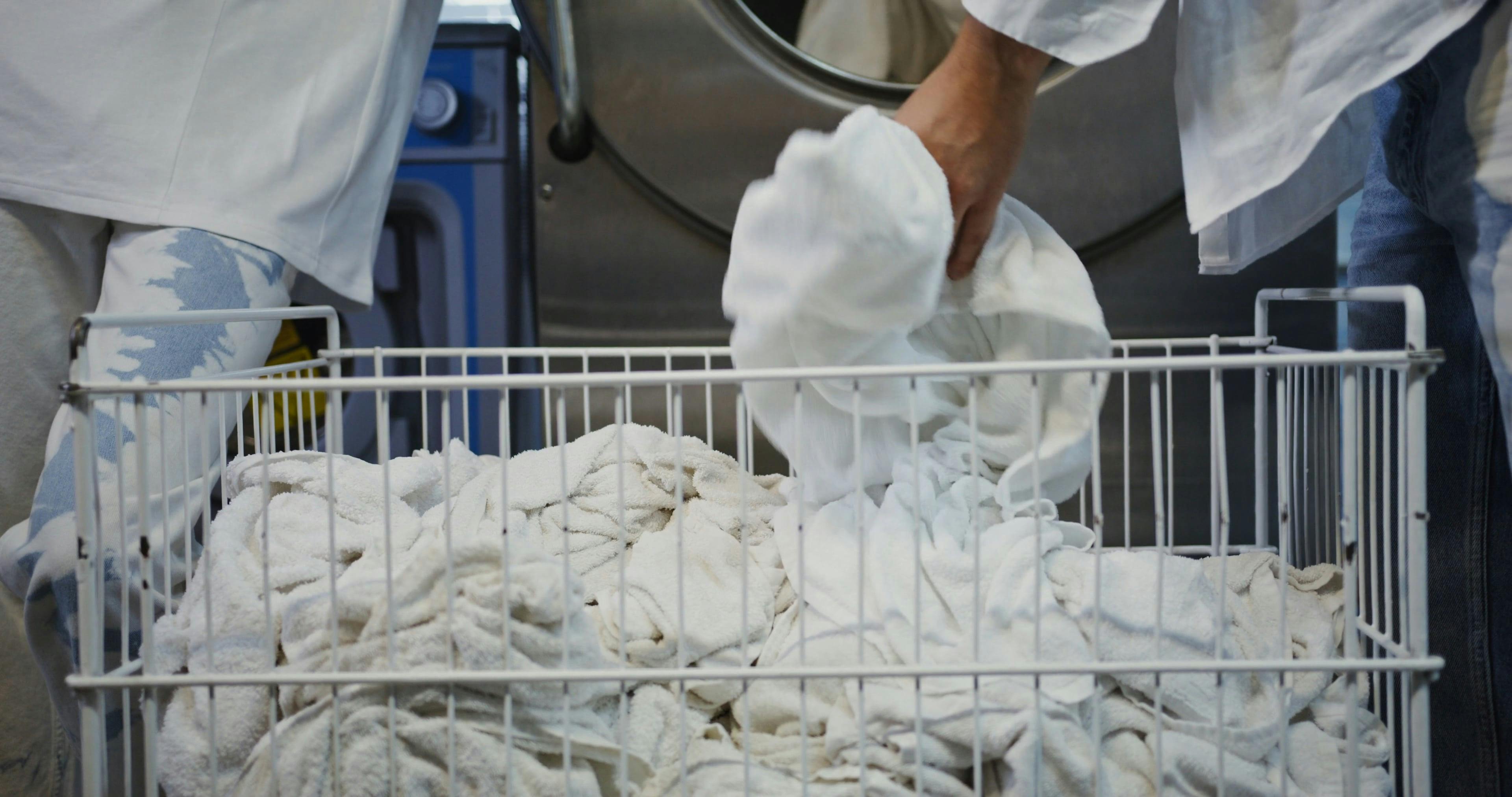 Person Removing Cloth in Washing Machine Free Stock Video Footage ...
